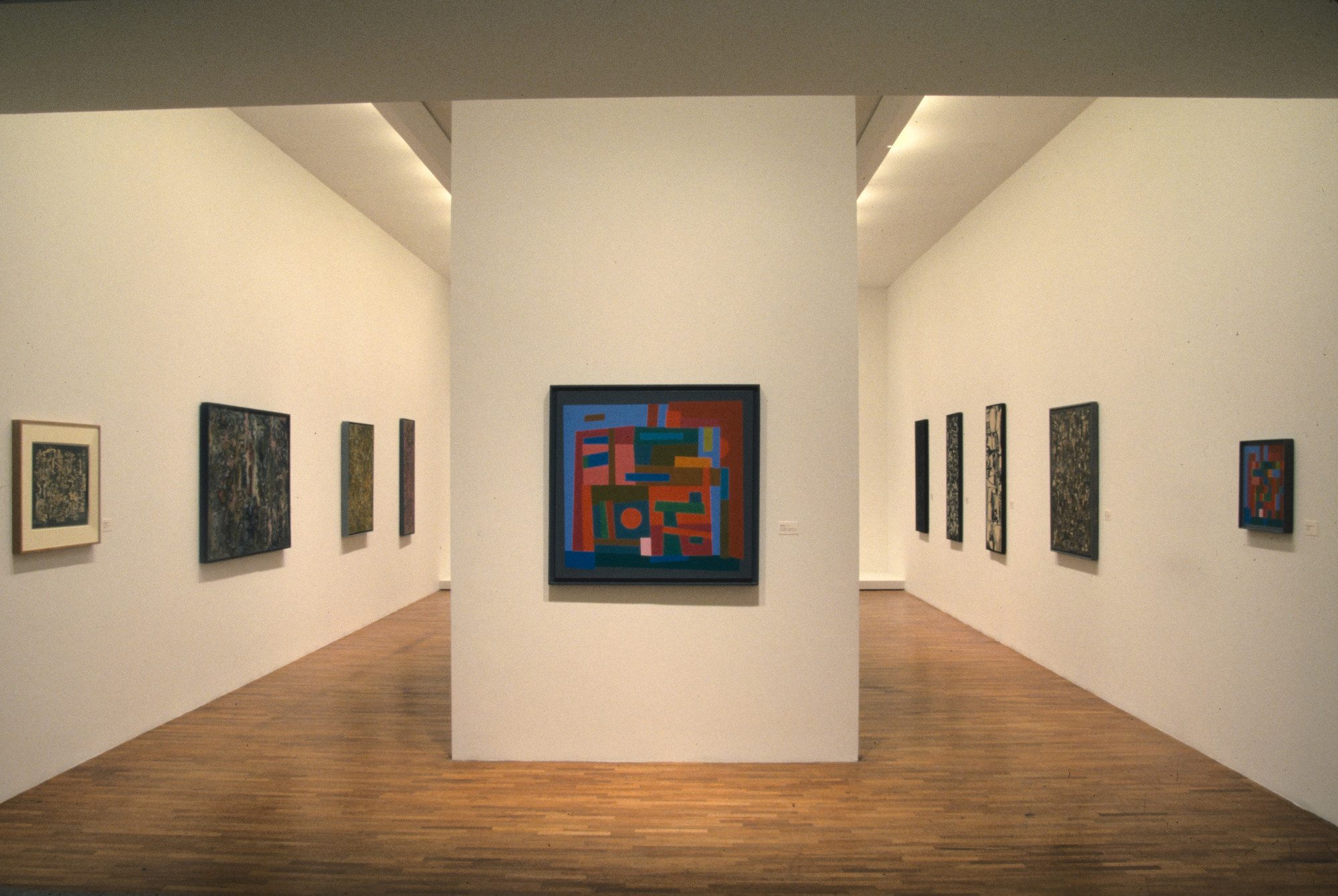 Installation view of the exhibition "Ad Reinhardt" | MoMA