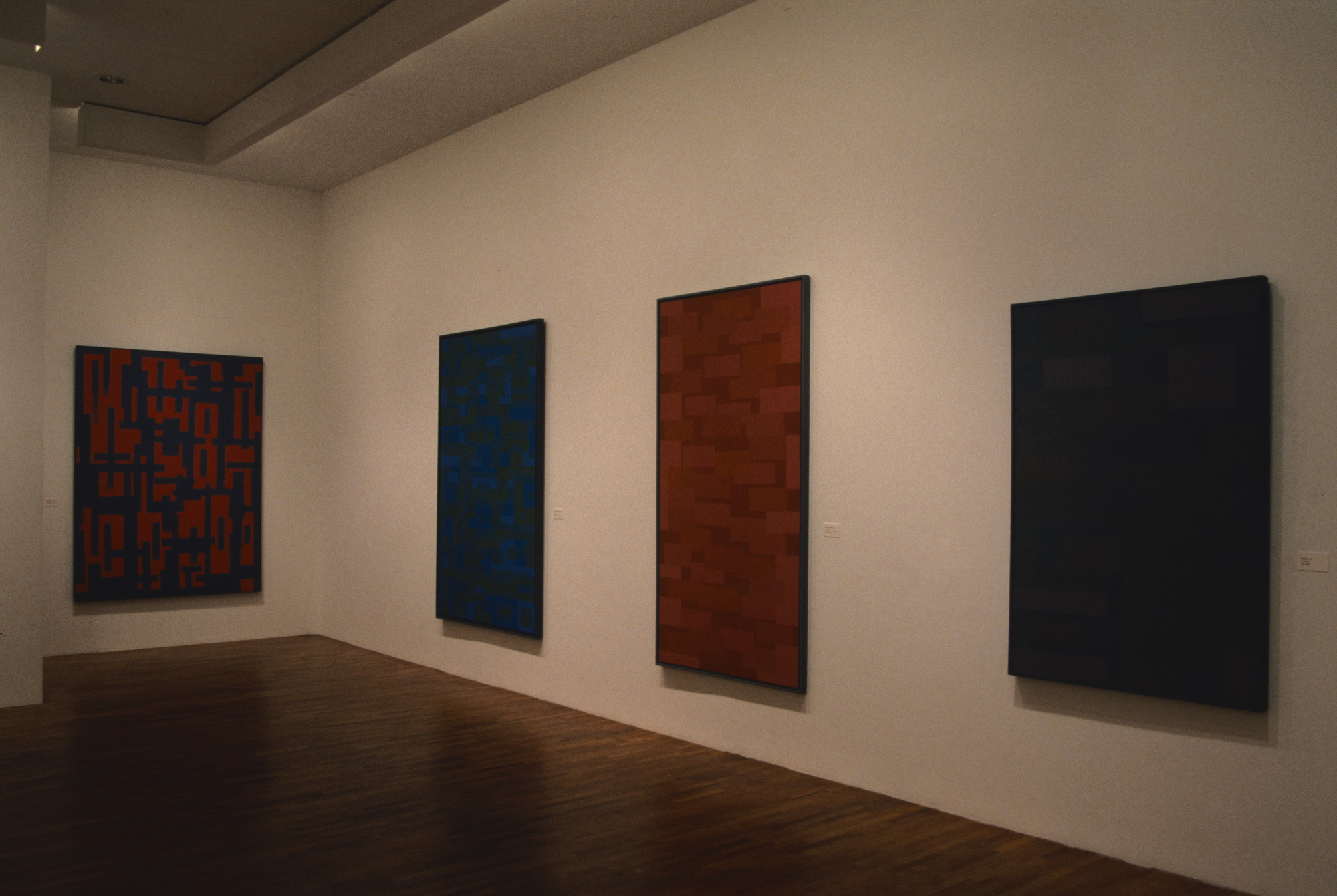 Installation view of the exhibition "Ad Reinhardt" | MoMA