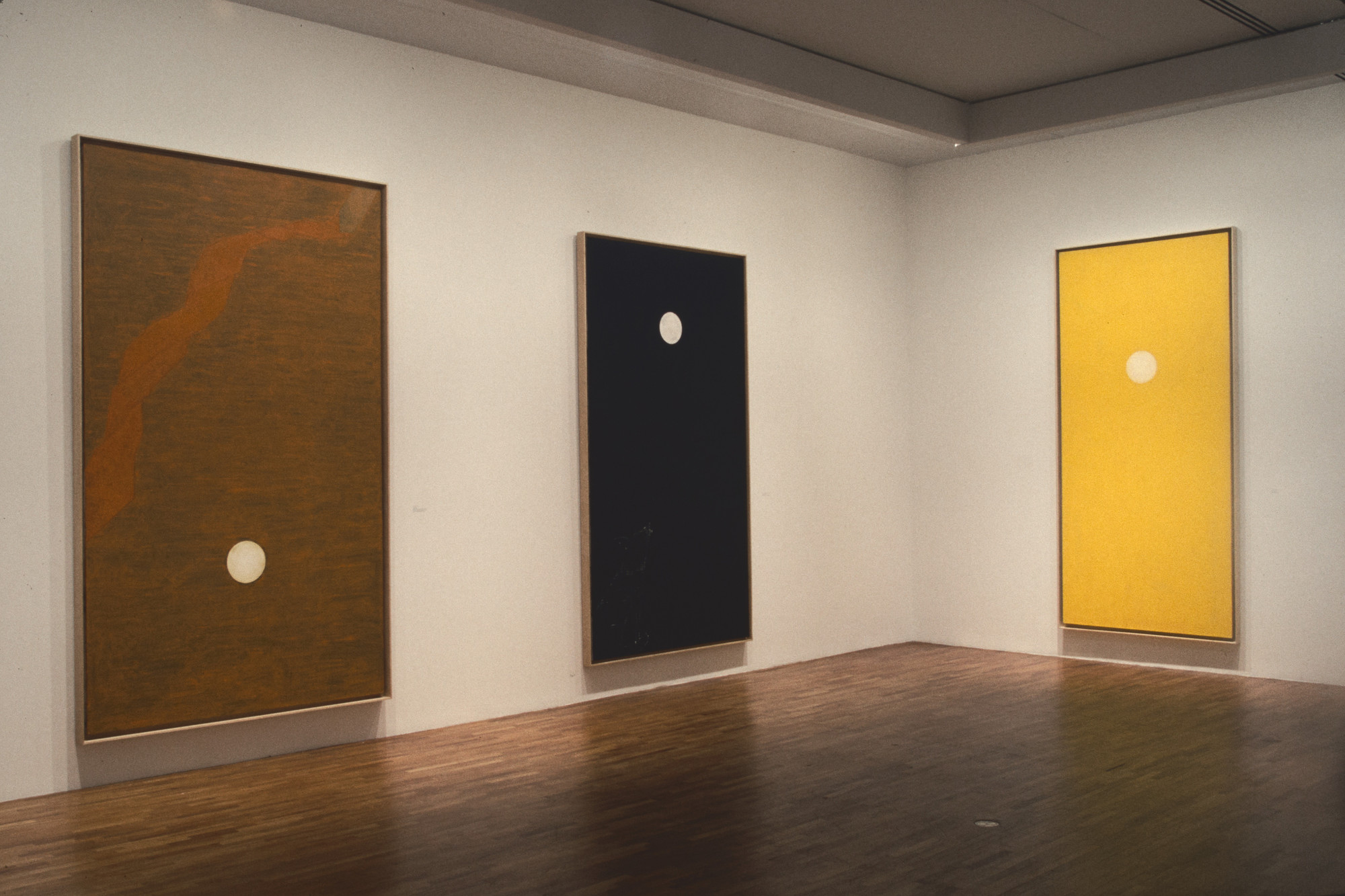 Installation view of the exhibition "Robert Moskowitz" | MoMA