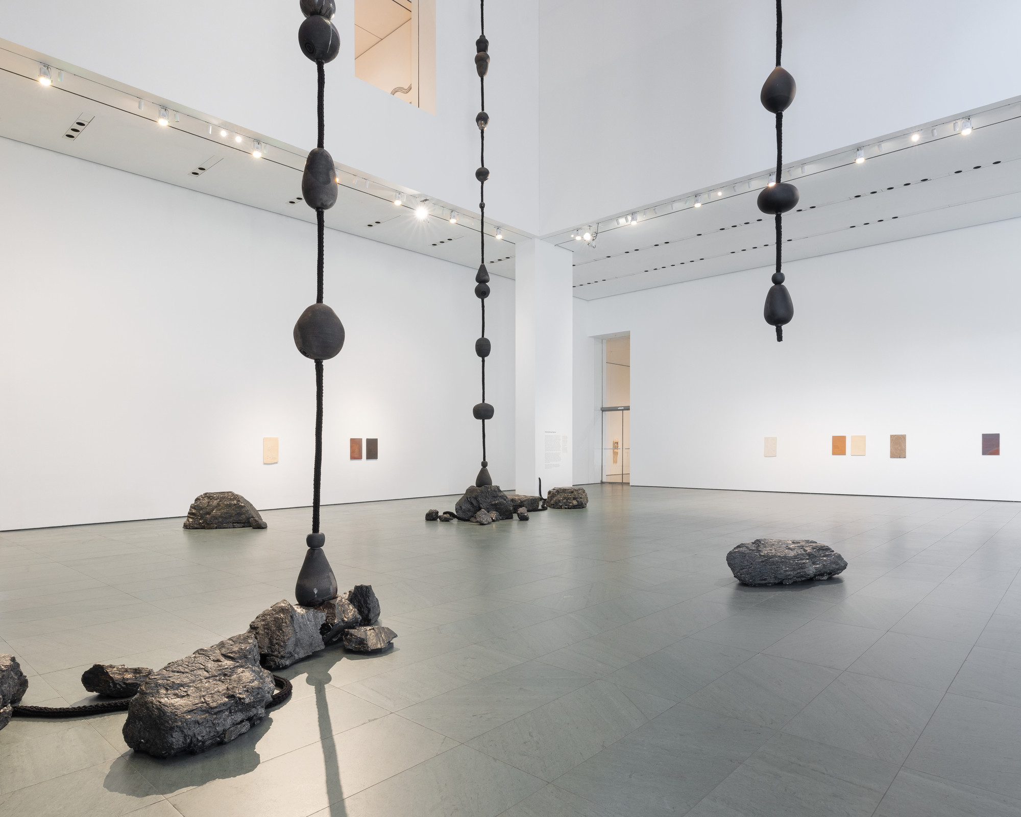 Installation view of the exhibition “Otobong Nkanga: Cadence" | MoMA