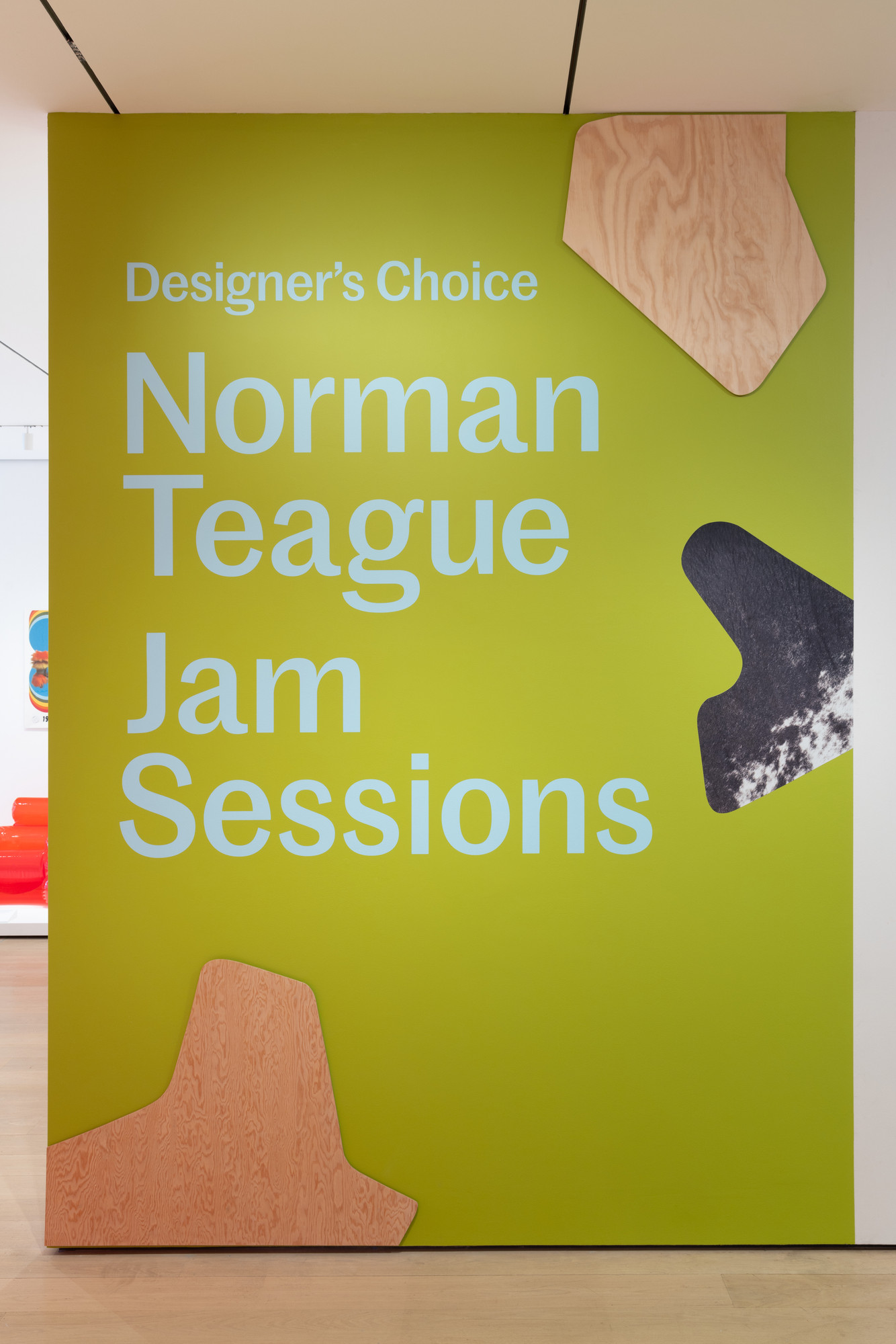 Installation view of the exhibition “Designer’s Choice: Norman Teague ...