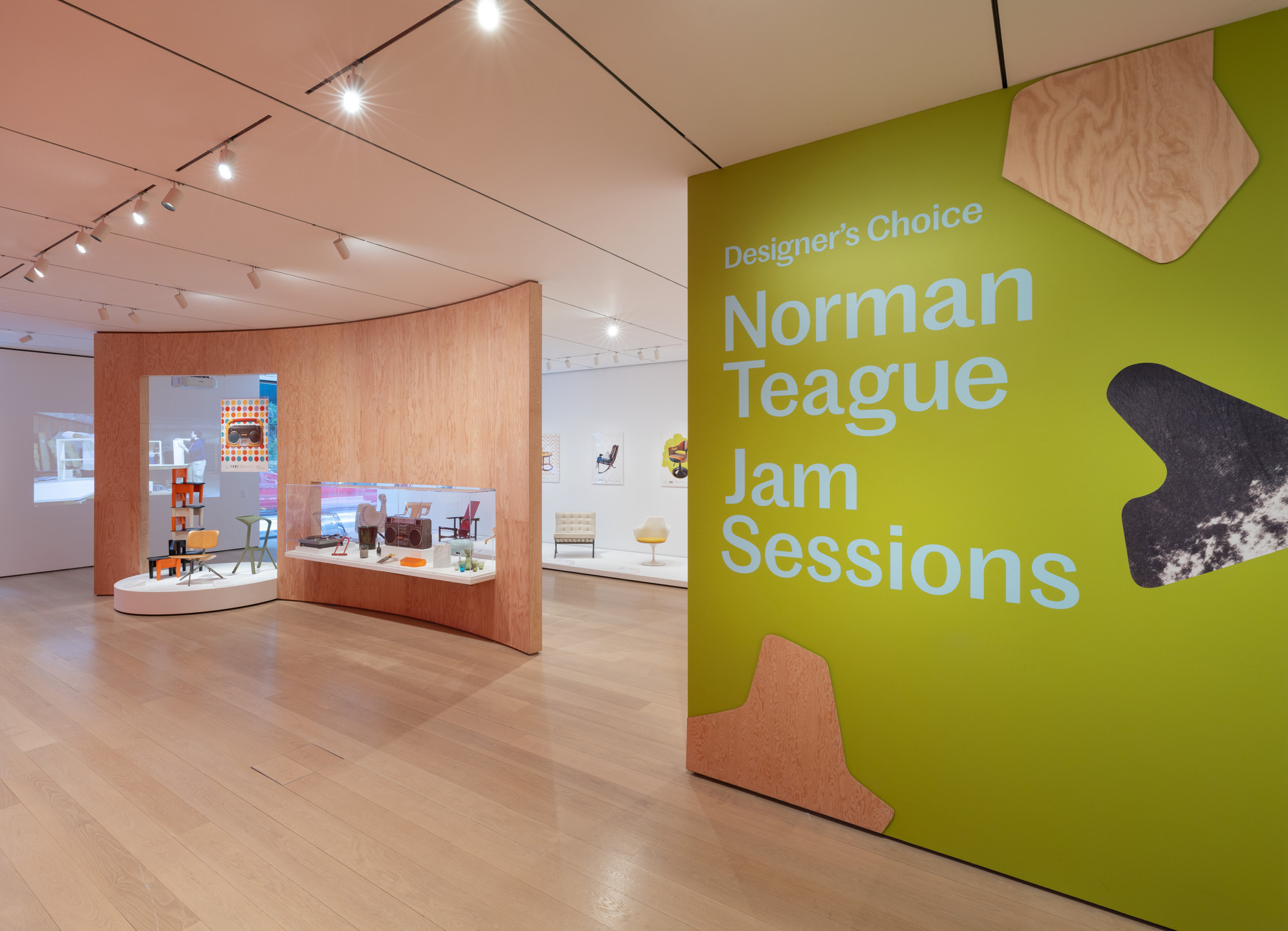 Installation view of the exhibition “Designer’s Choice: Norman Teague ...
