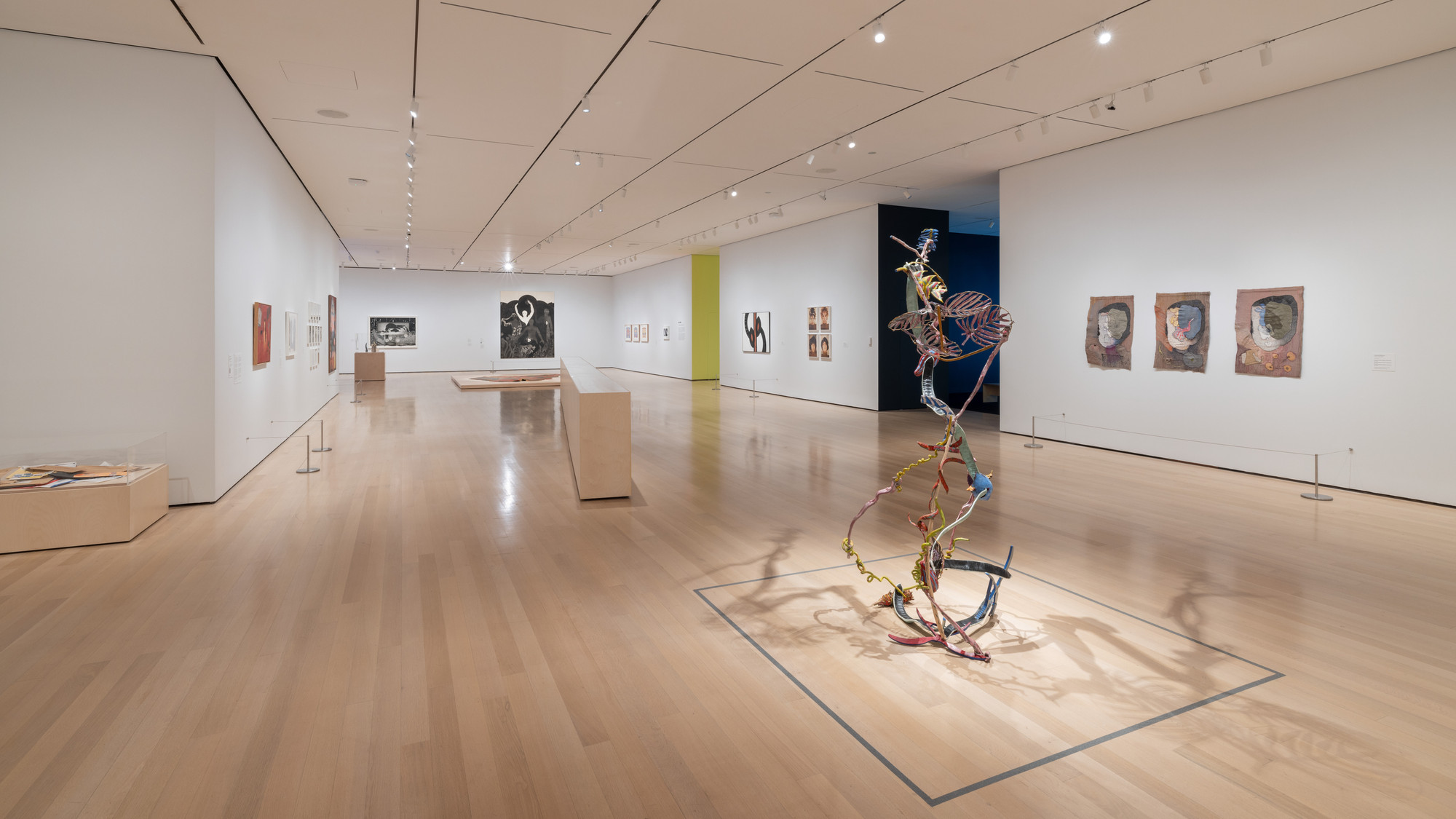 Installation view of the exhibition “Vital Signs: Artists and the Body ...