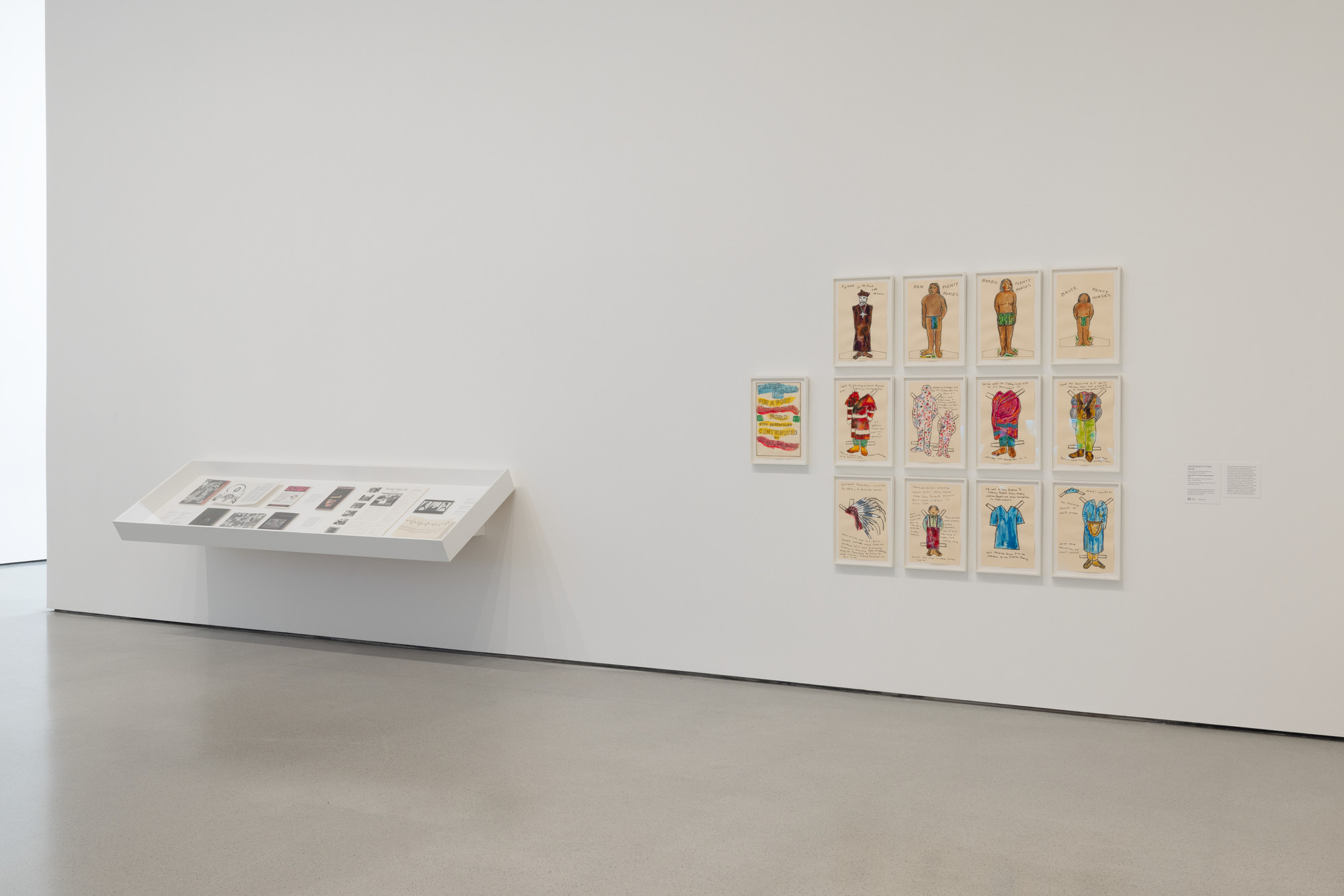 Installation view of the gallery "500 Years” in the exhibition ...