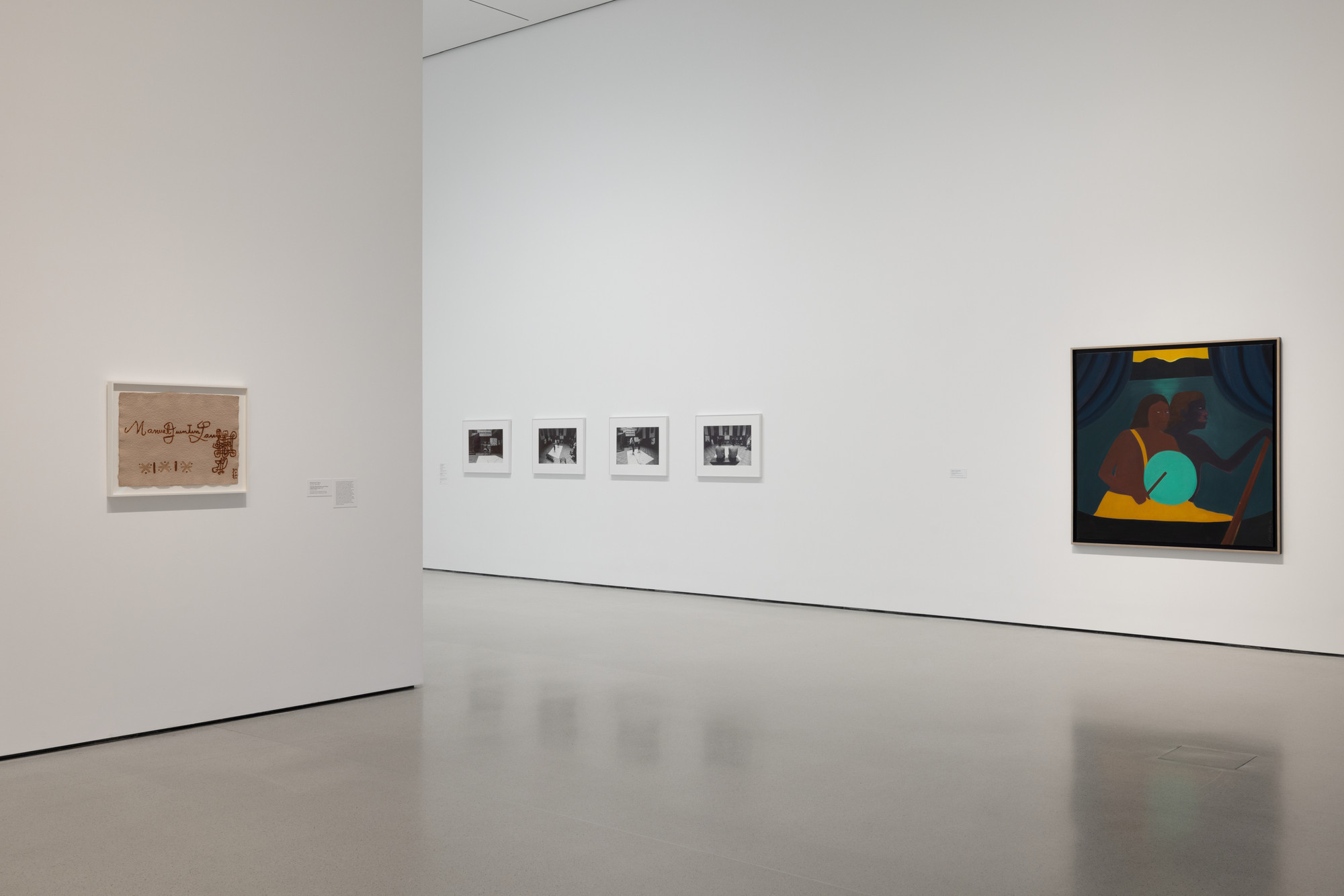 Installation view of the gallery "500 Years” in the exhibition ...