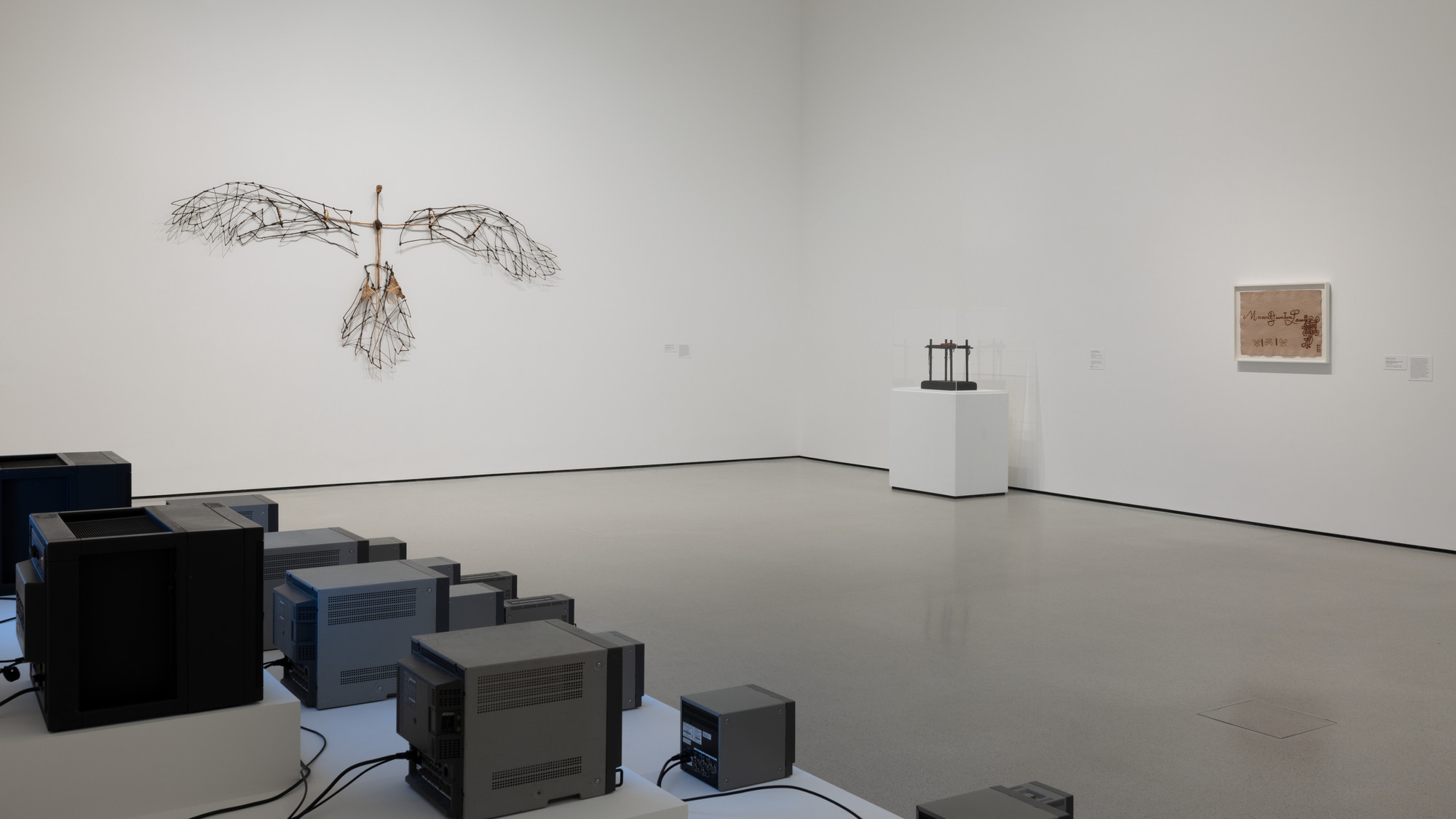 Installation view of the gallery "500 Years” in the exhibition ...