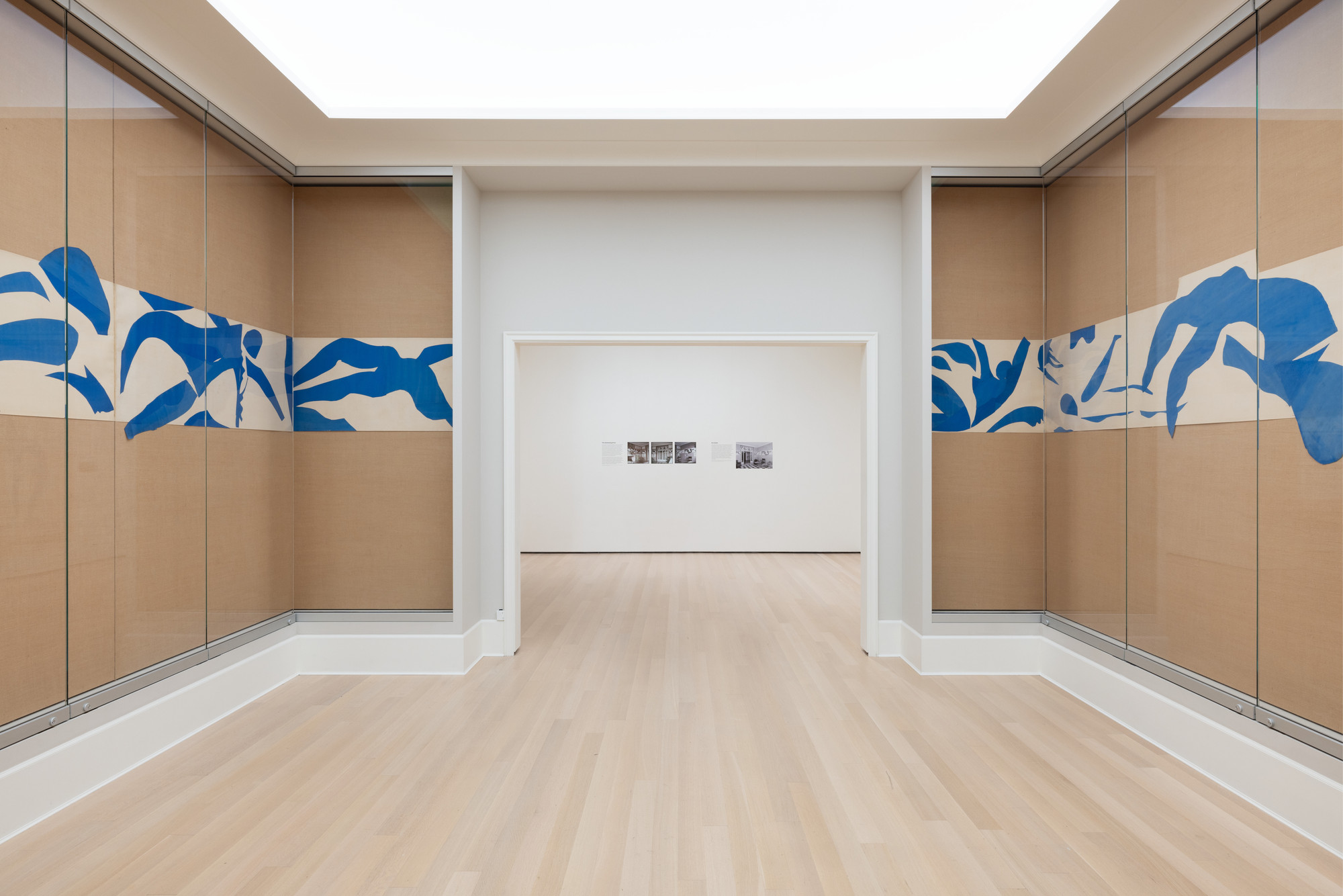 Installation view of the gallery "Matisse’s Cut-Outs: A Celebration" in ...