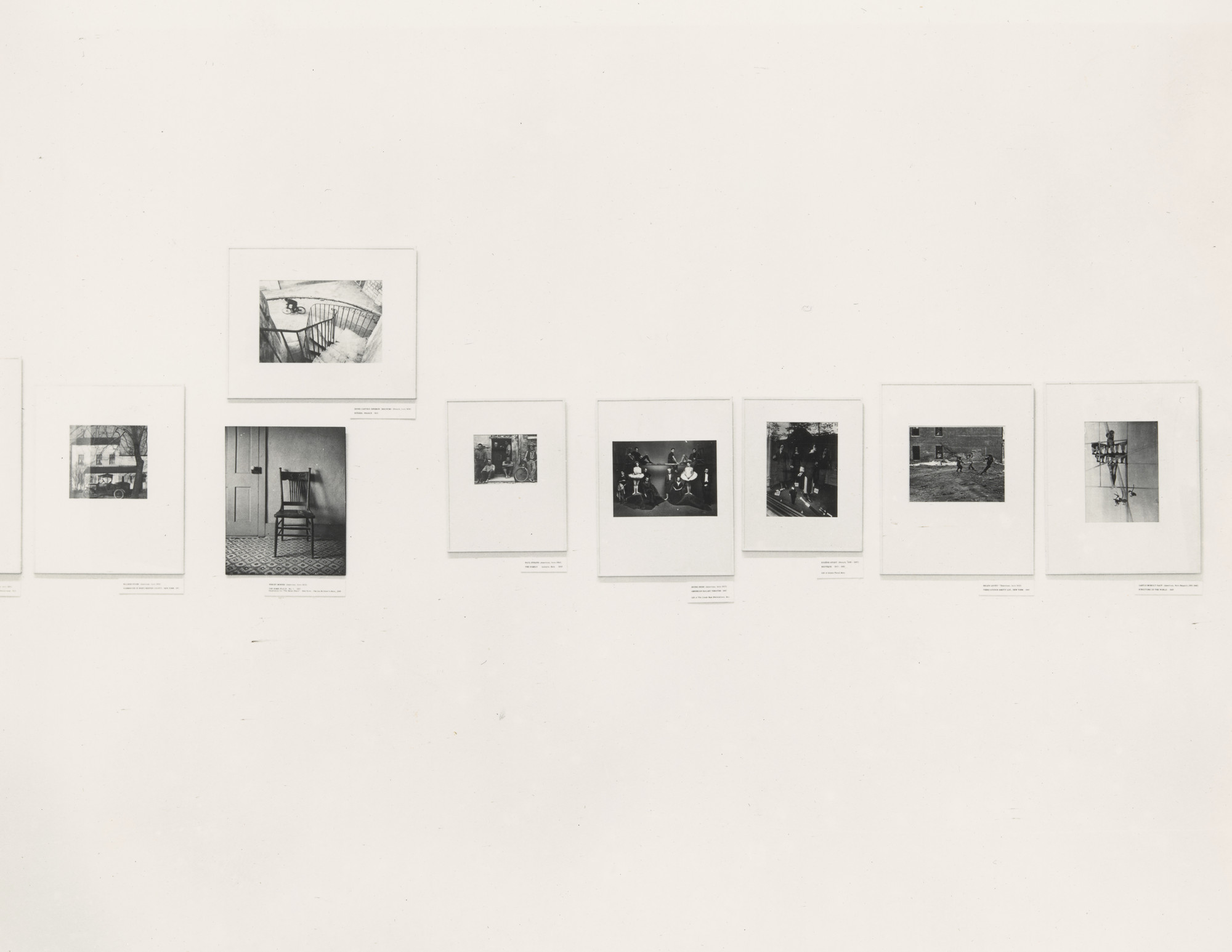 Installation view of the exhibition "50 Photographs by 50 Photographers ...