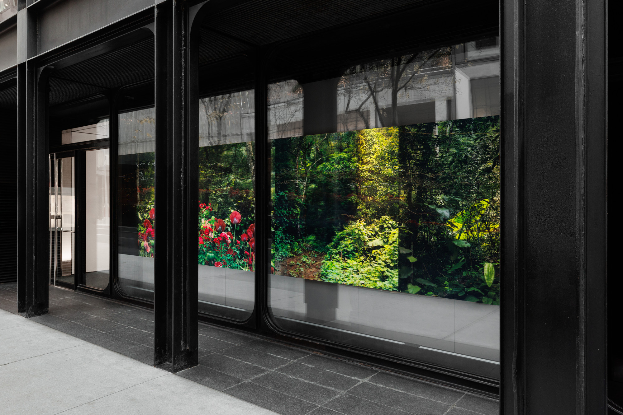 Installation view of the exhibition “The Modern Window: Pao Houa Her ...