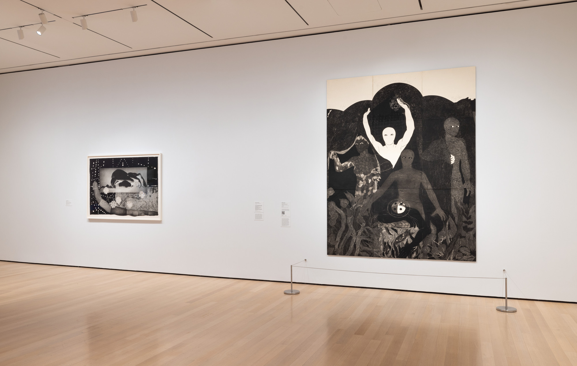 Installation view of the exhibition “Vital Signs: Artists and the Body ...