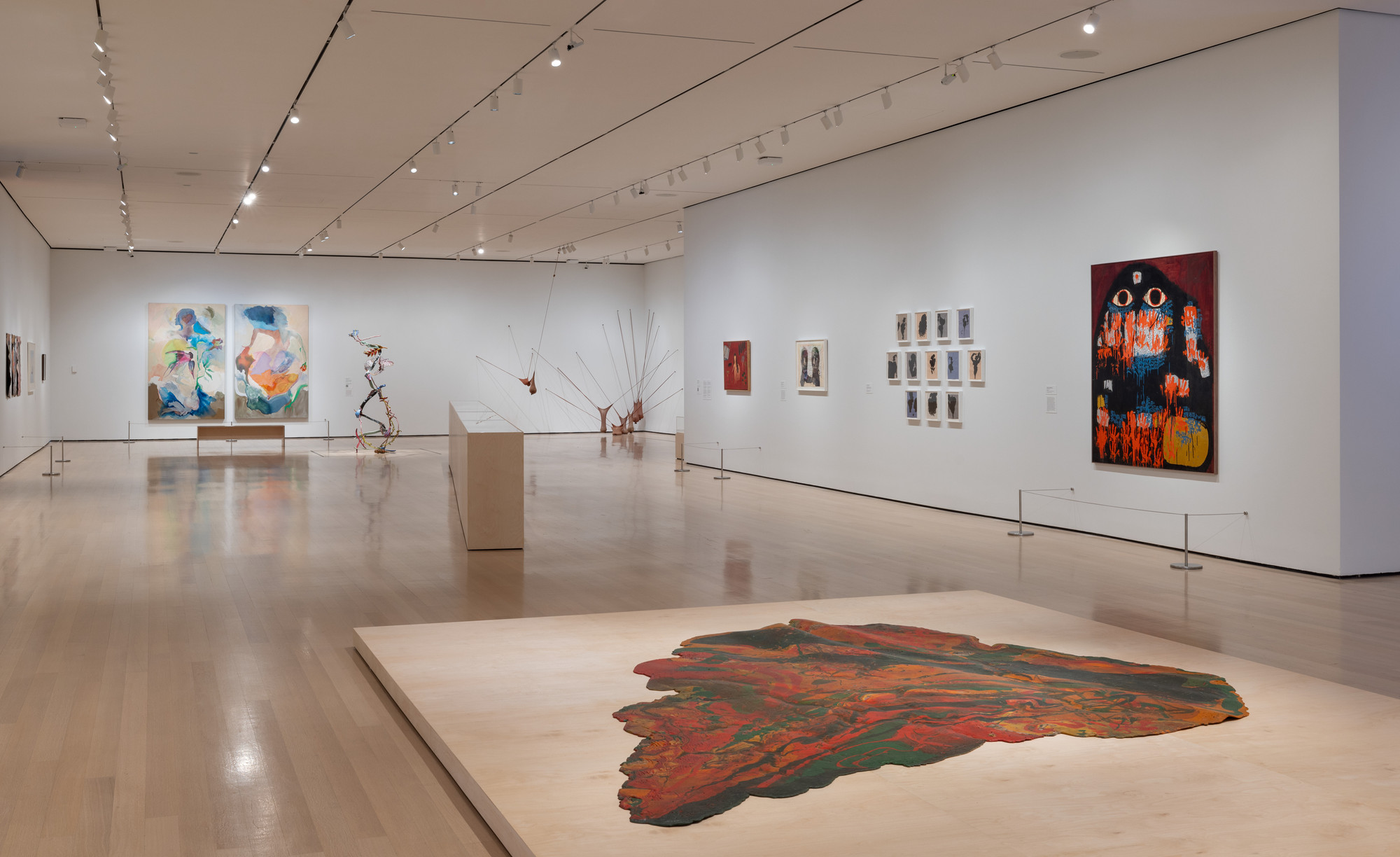 Installation view of the exhibition “Vital Signs: Artists and the Body ...