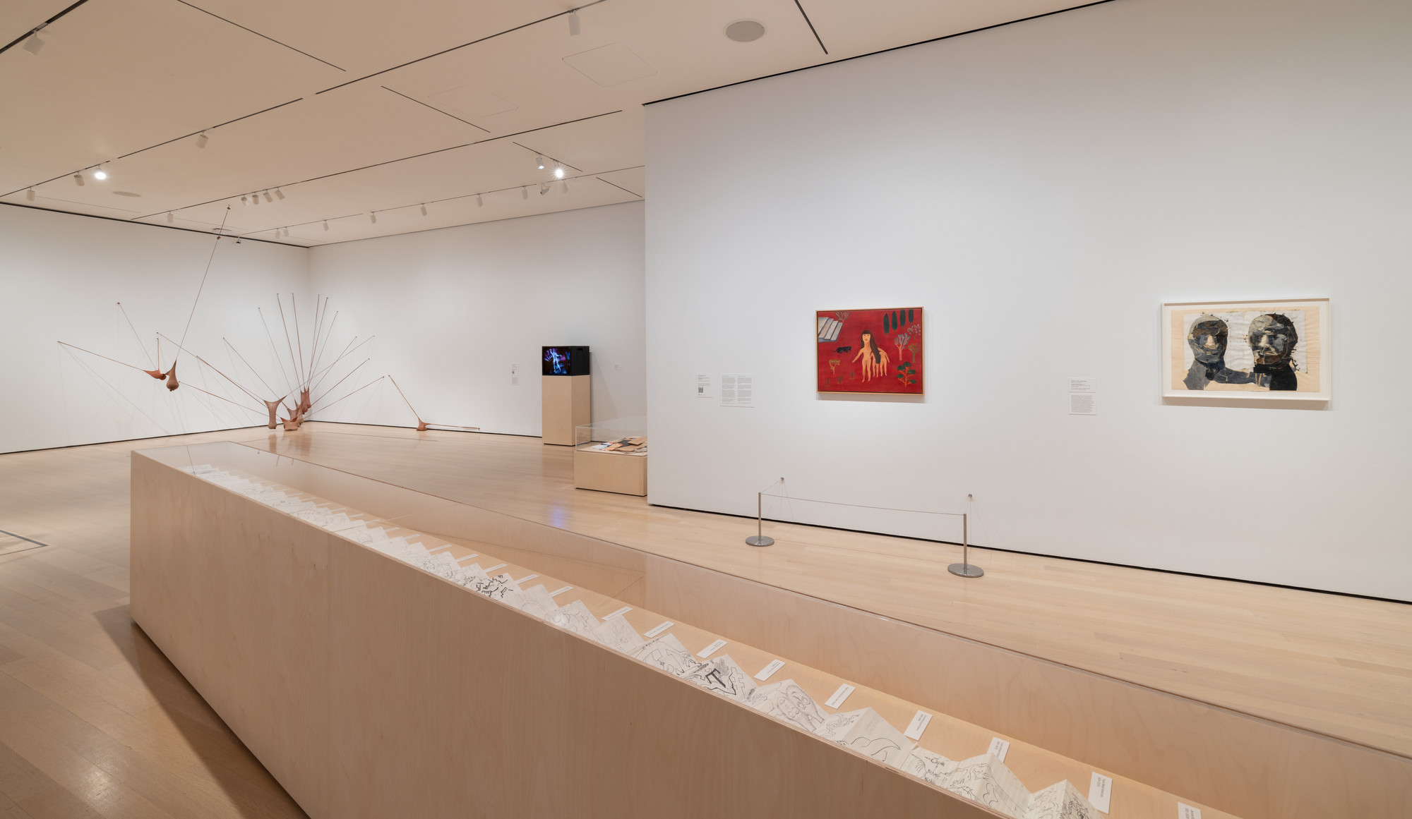Installation view of the exhibition “Vital Signs: Artists and the Body ...