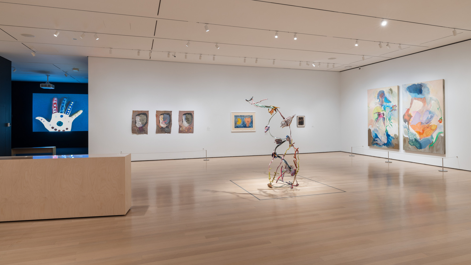 Installation view of the exhibition “Vital Signs: Artists and the Body ...