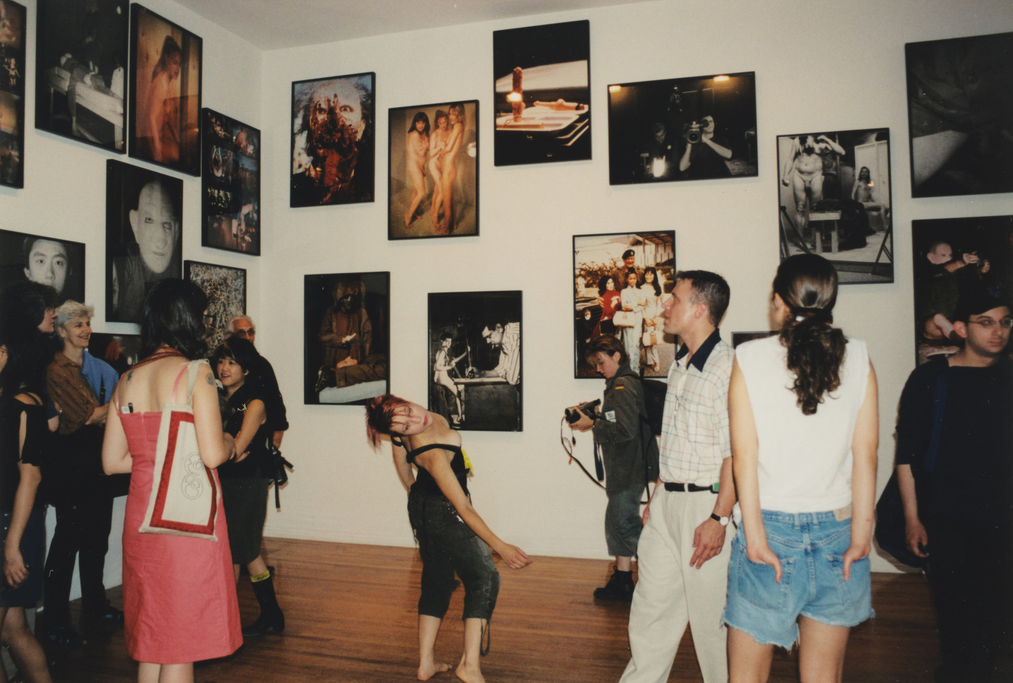 Installation view of the performance "Guerrilla Diversions" by Jill ...