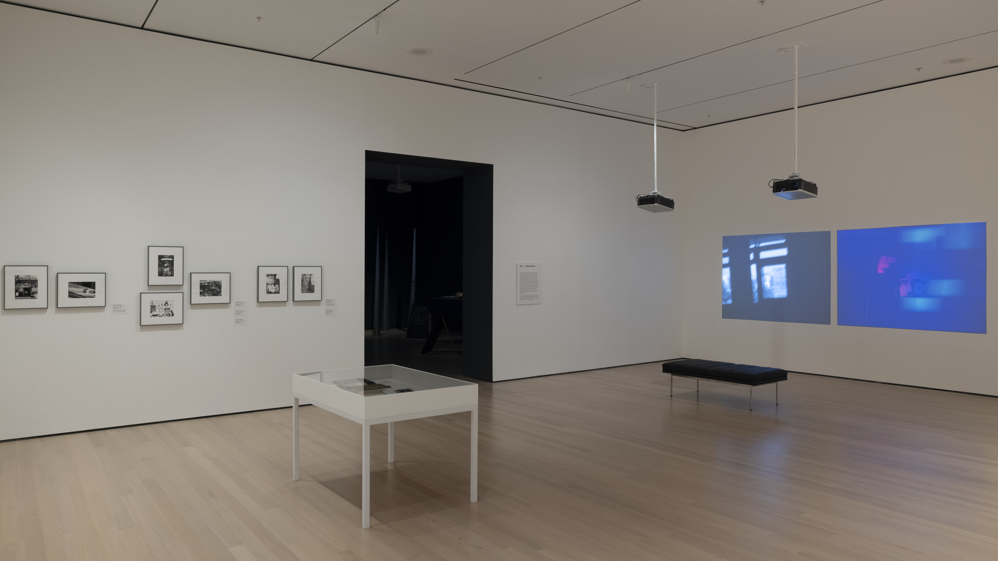 Installation view of the gallery "Living for the City" in the ...