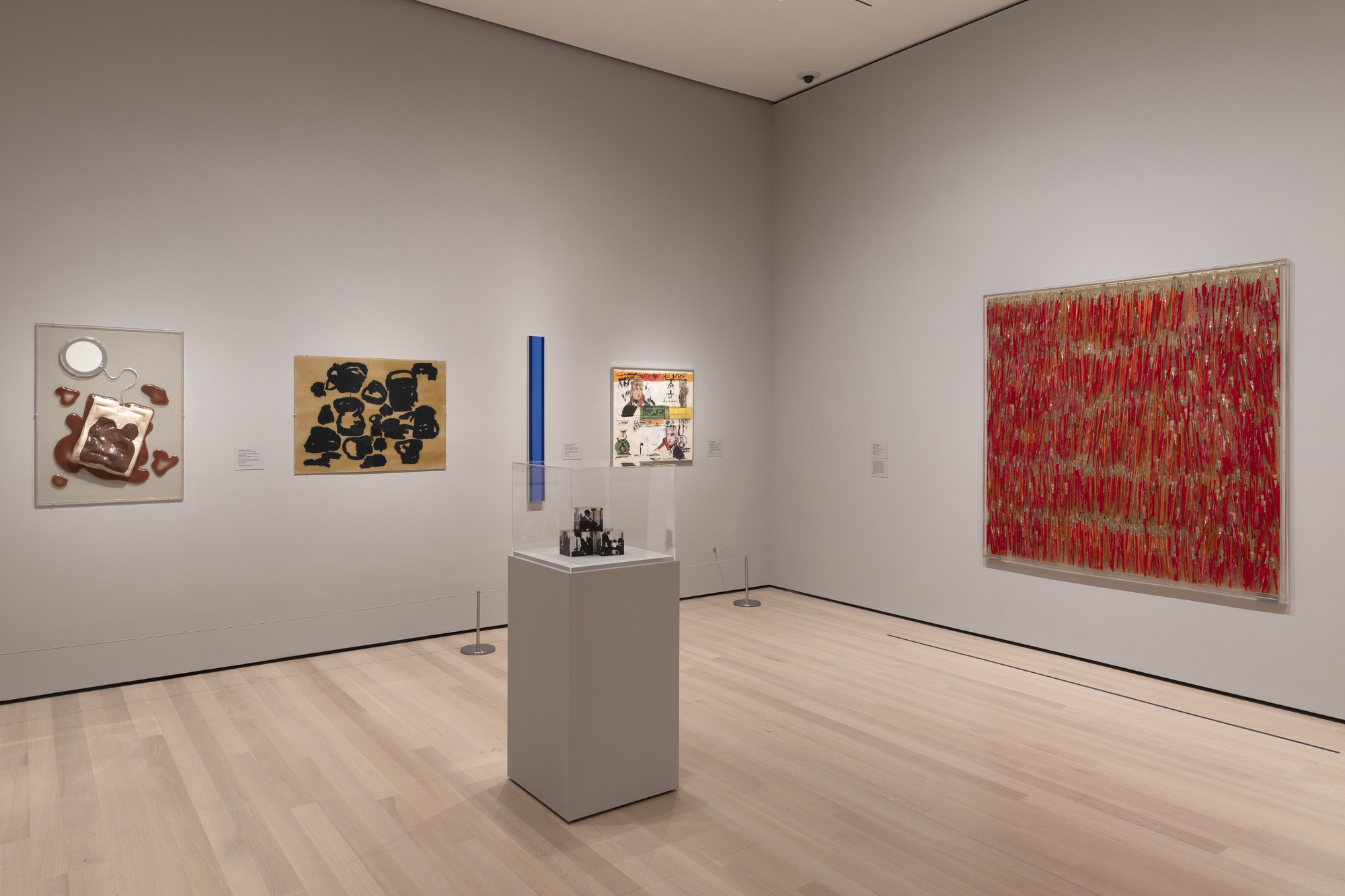 Installation view of the gallery "On Plexiglass" in the exhibition ...