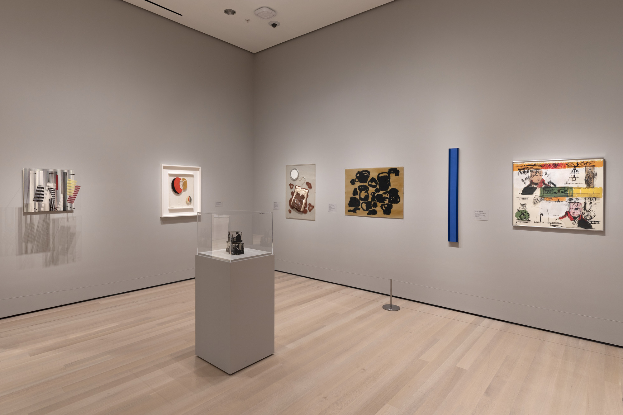 Installation view of the gallery "On Plexiglass" in the exhibition ...