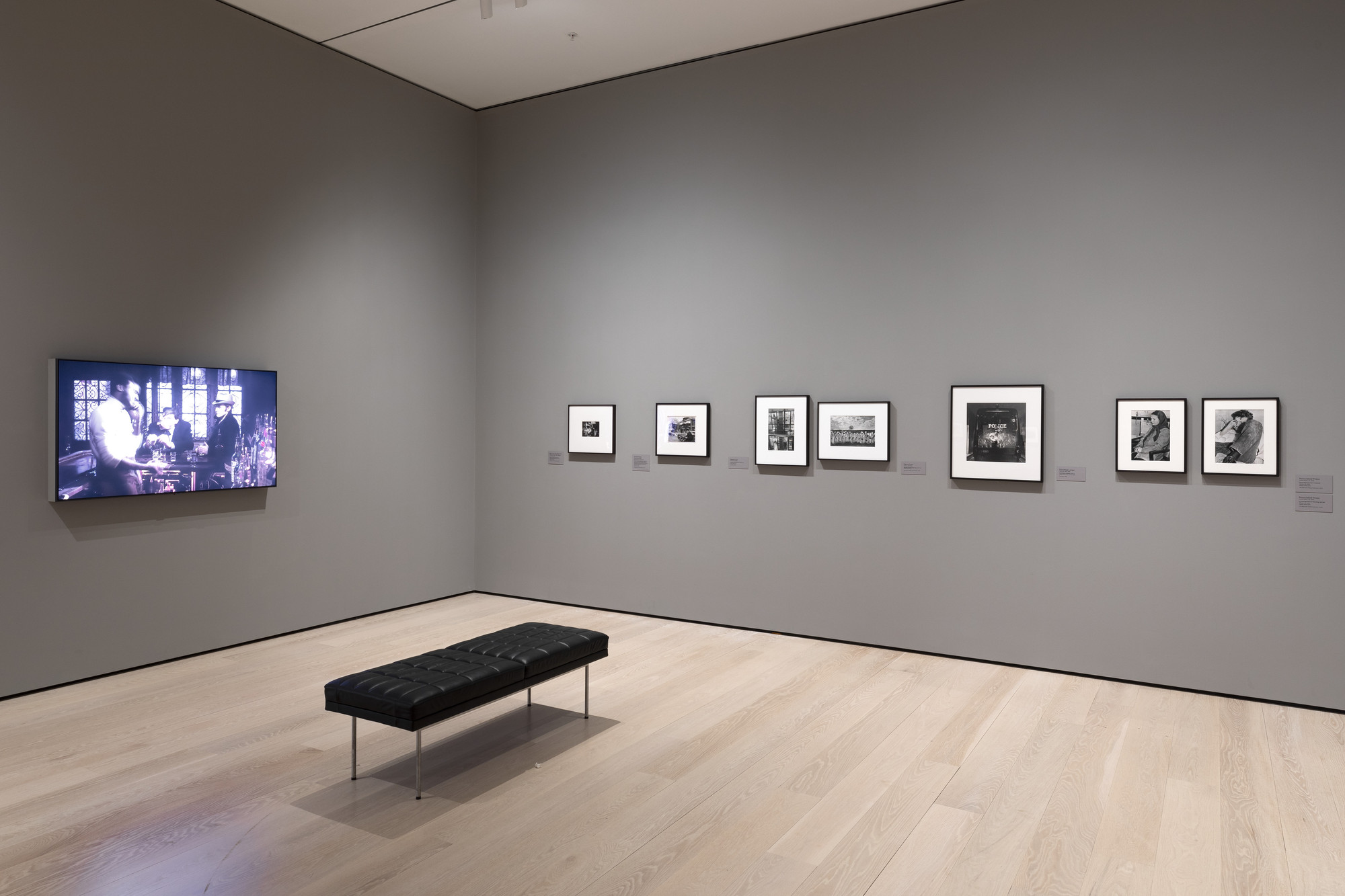 Installation view of the gallery "Gordon Parks and The Atmosphere of ...