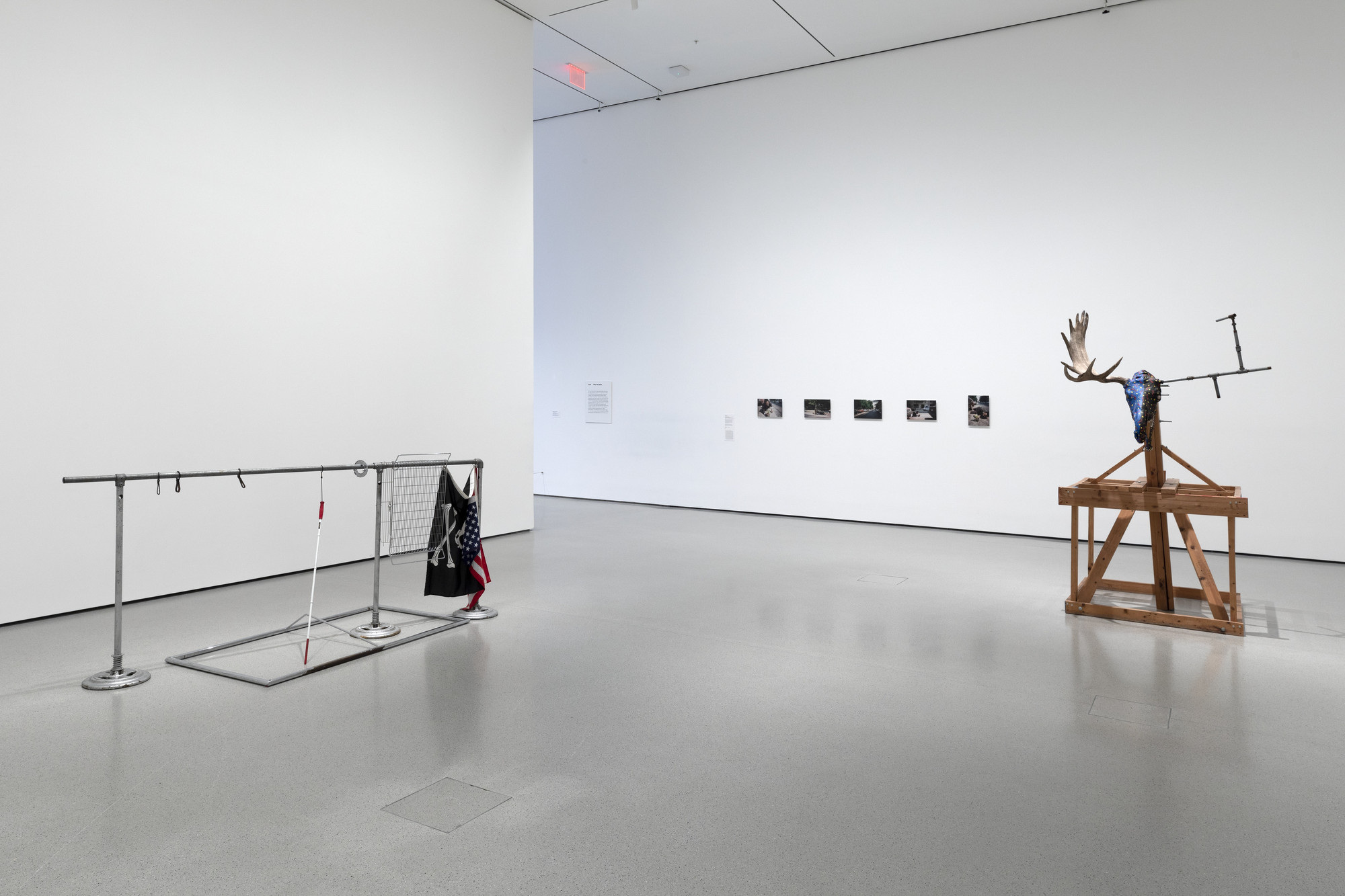 Installation view of the gallery "Assembly" in the exhibition ...