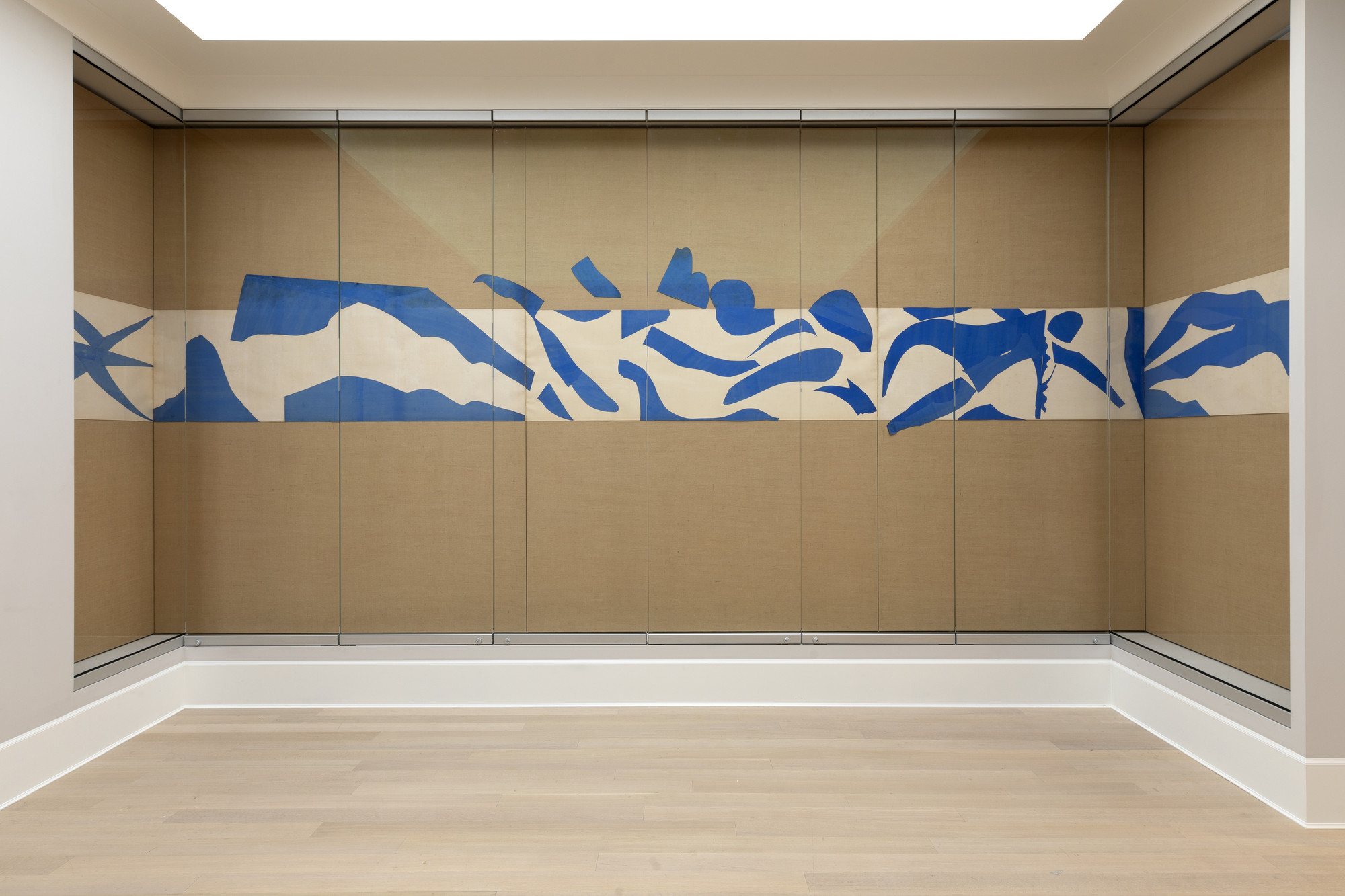 Installation view of the gallery "Henri Matisse’s The Swimming Pool" in ...