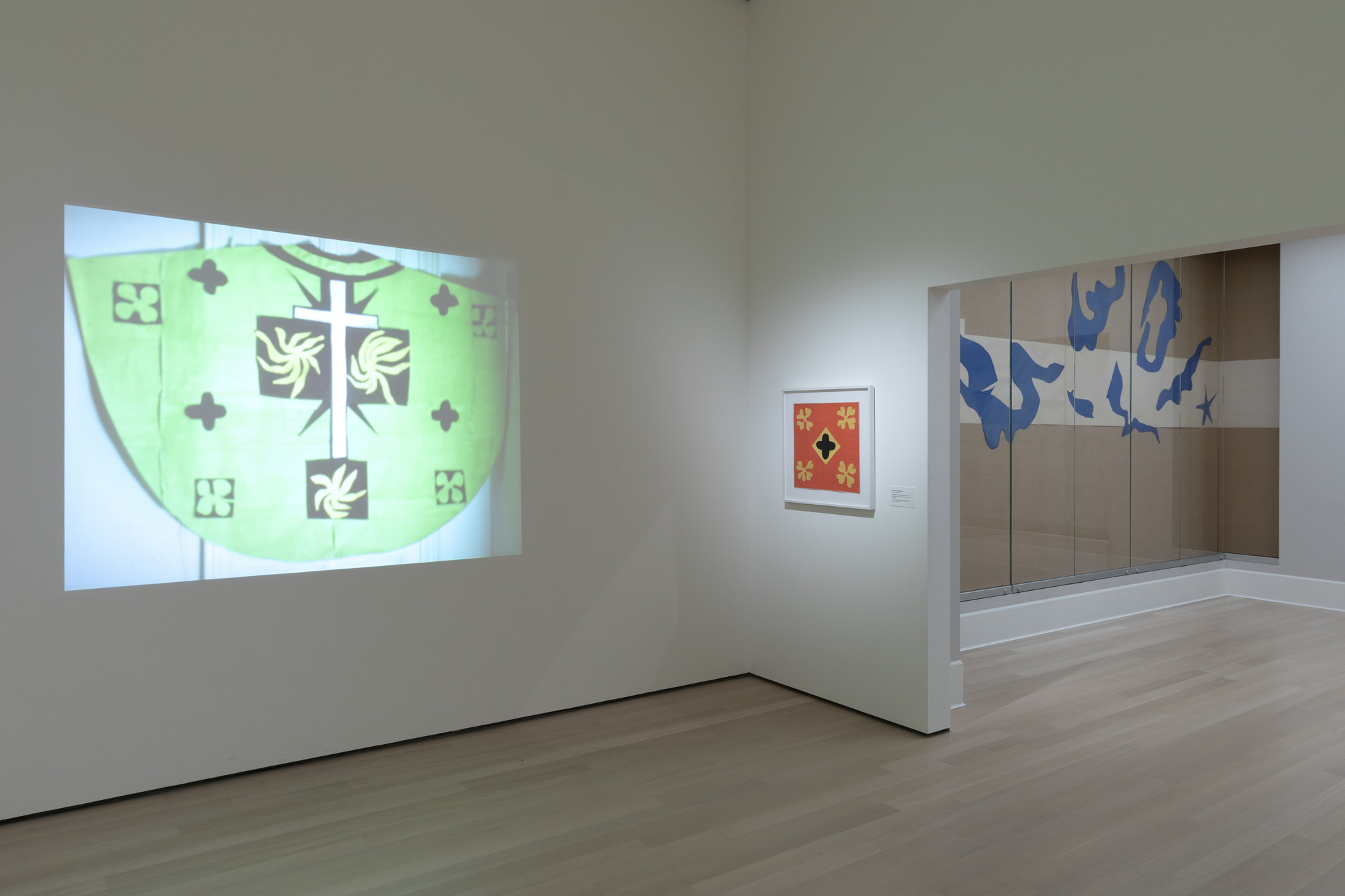 Installation view of the gallery "Henri Matisse’s The Swimming Pool" in ...