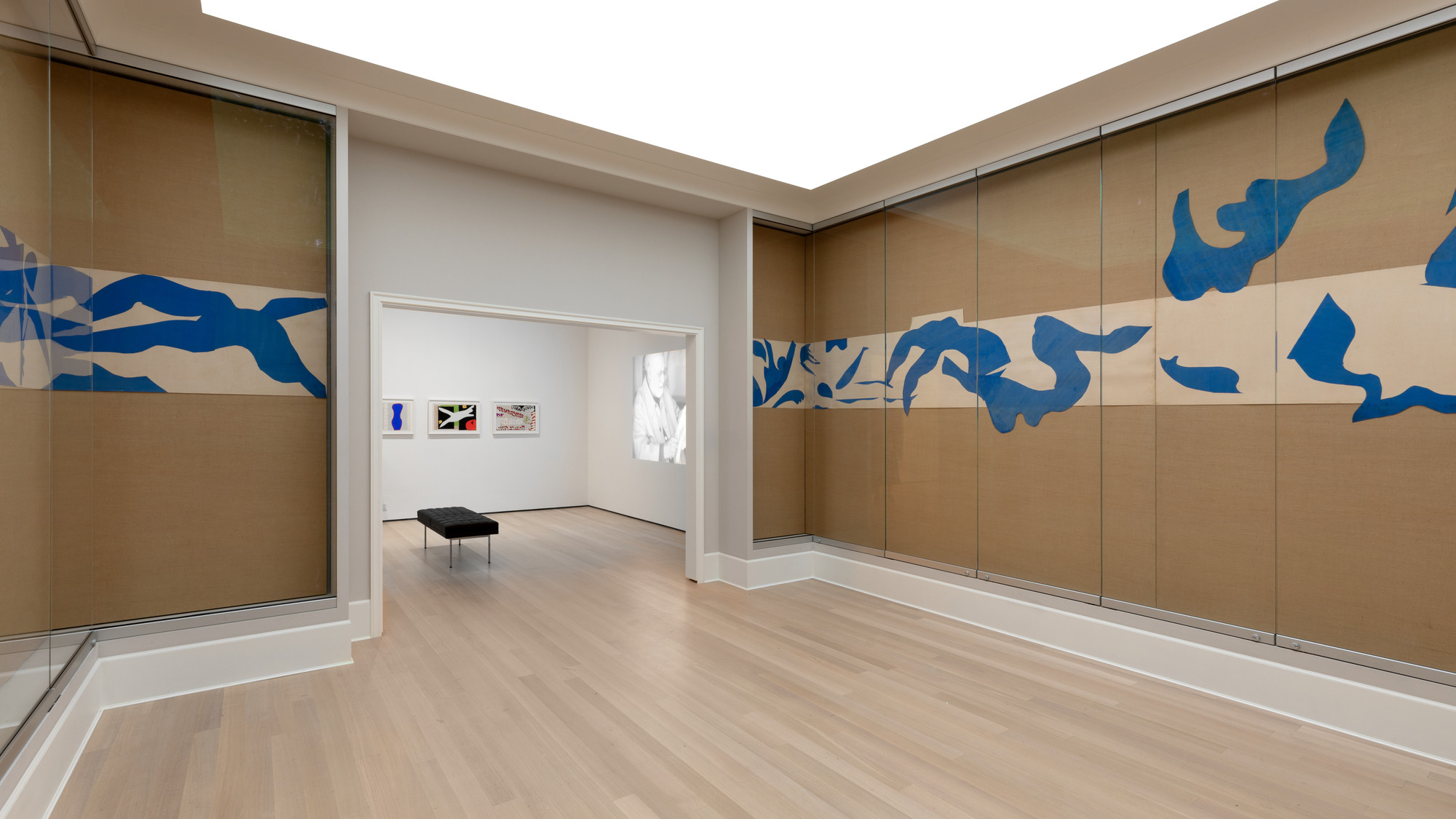 Installation view of the gallery "Henri Matisse’s The Swimming Pool" in ...