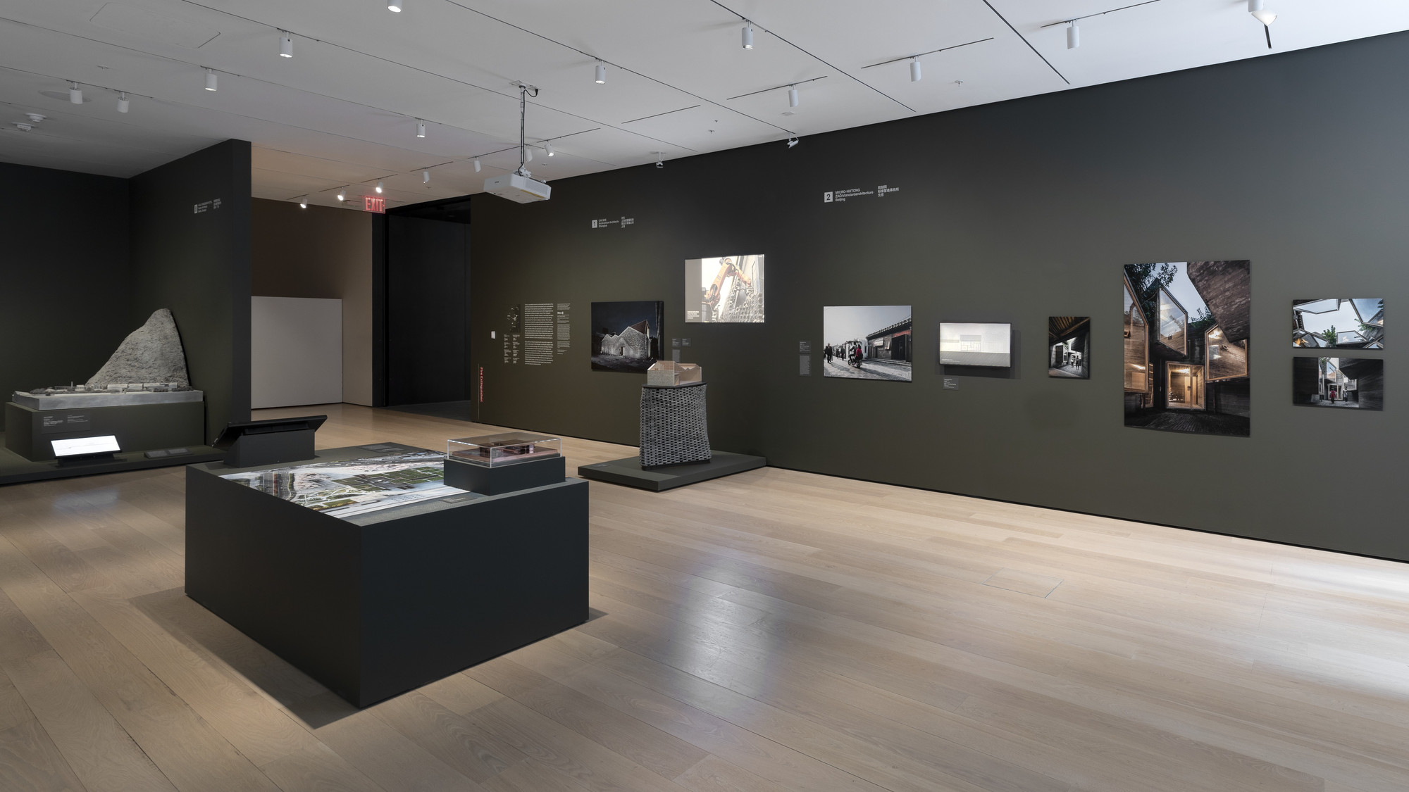 Installation view of the exhibition "Reuse, Renew, Recycle: Recent ...