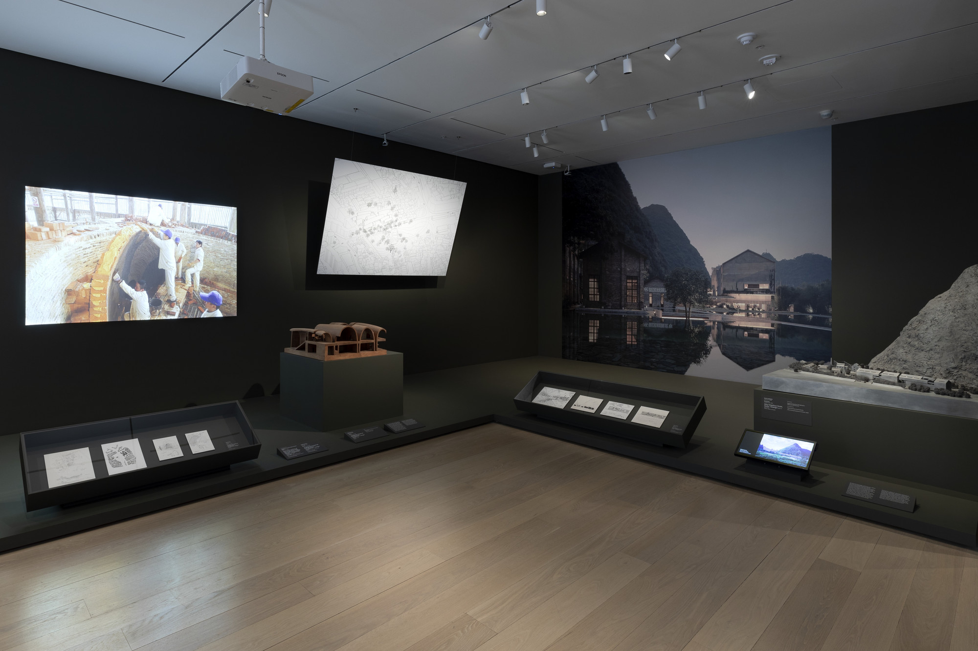 Installation view of the exhibition "Reuse, Renew, Recycle: Recent ...