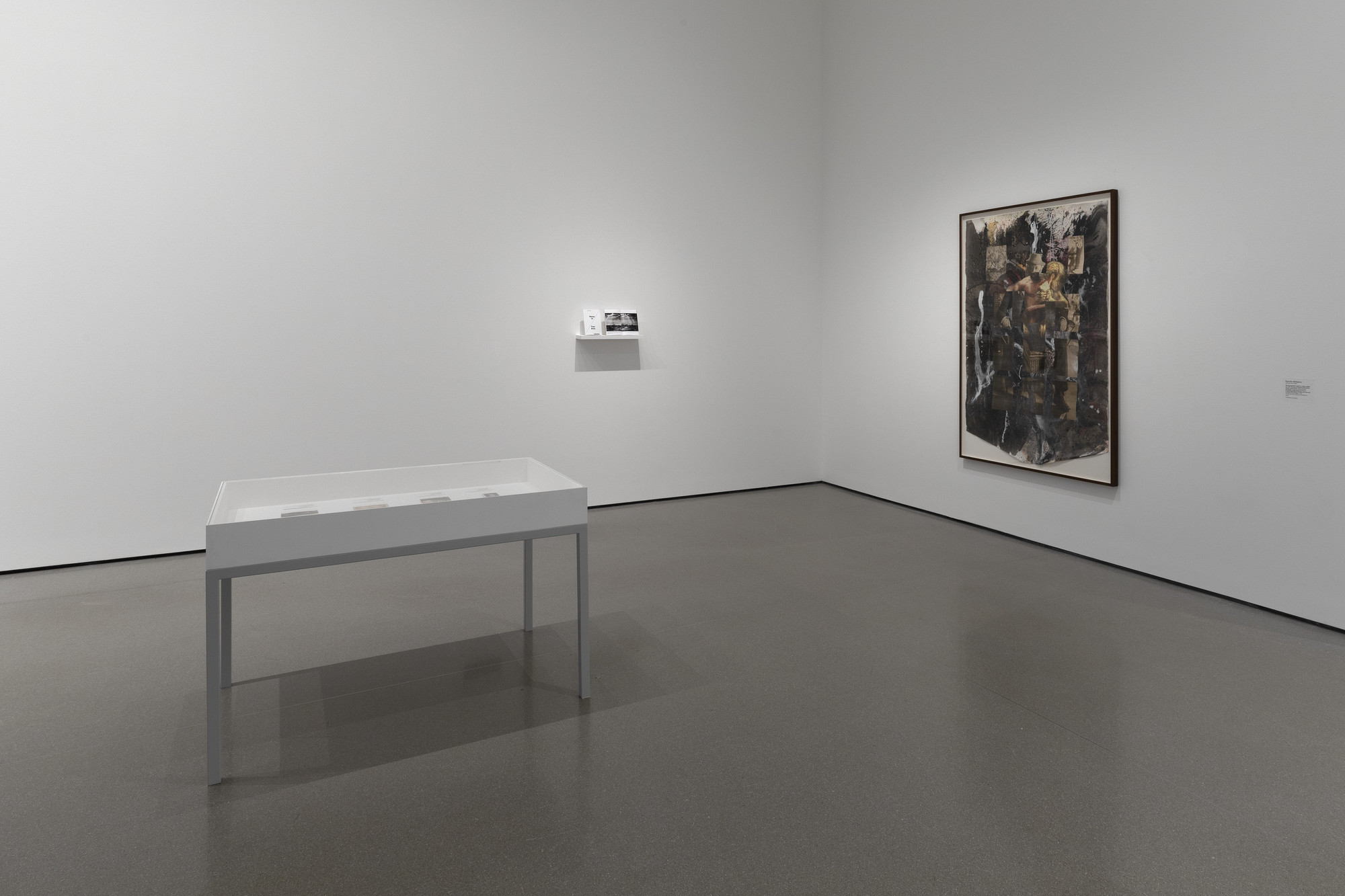 Installation view of the gallery "Critical Fabulations" in the ...