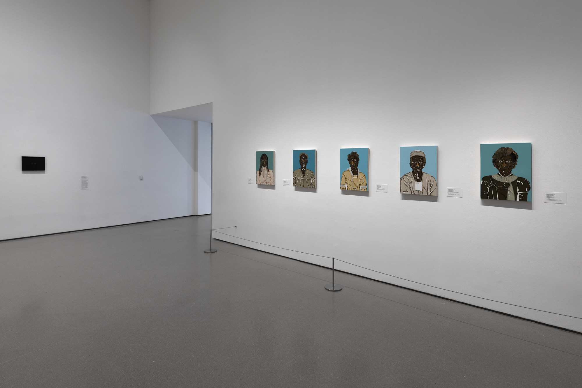 Installation view of the gallery "Critical Fabulations" in the ...