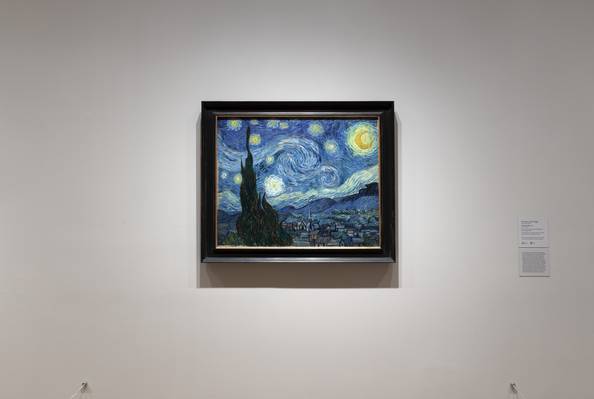 Vincent van Gogh. The Starry Night. Saint Rémy, June 1889 | MoMA