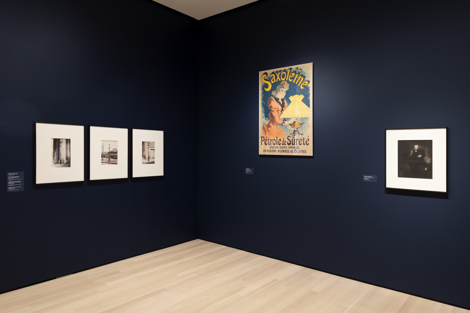 Installation view of the gallery "Motion and Illumination" in the ...