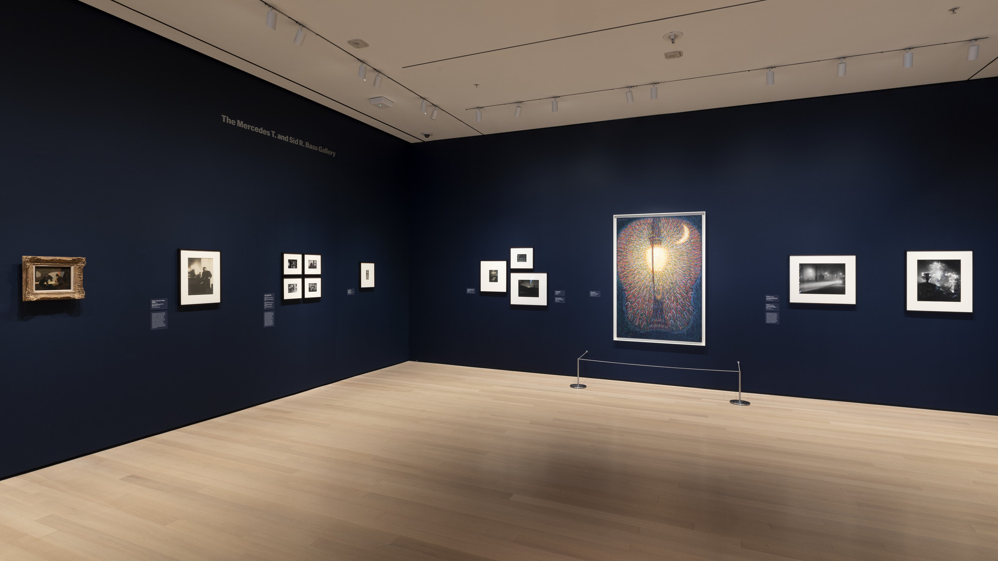 Installation view of the gallery "Motion and Illumination" in the ...