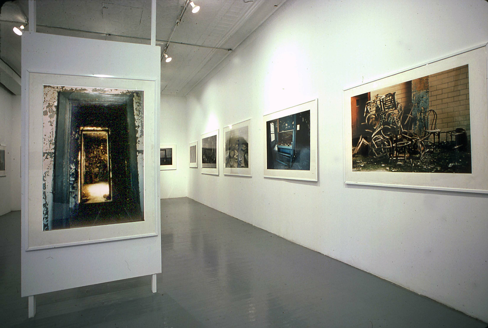 Installation view of "Journey Through Ellis Island" by Eleni Mylonas in ...