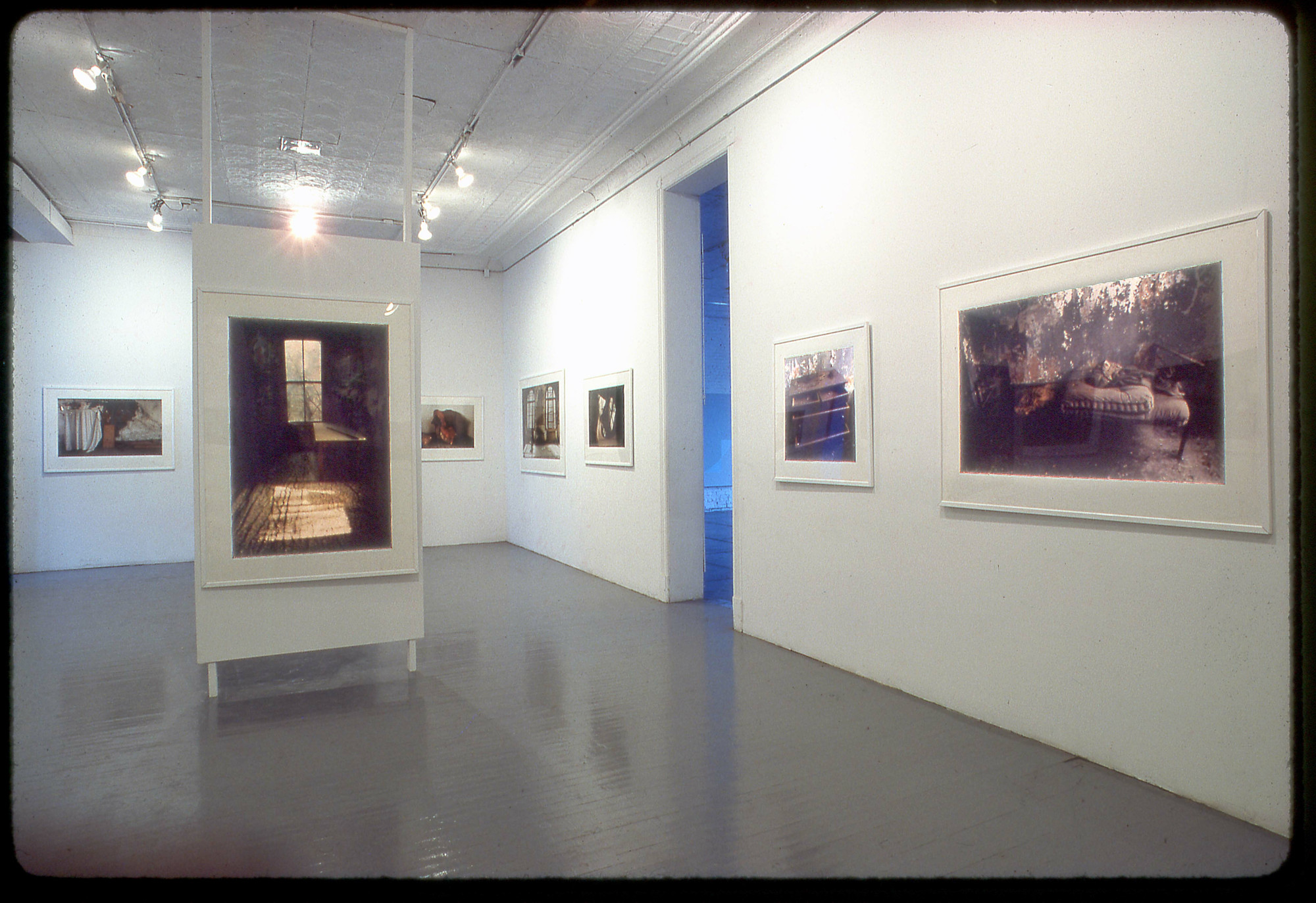 Installation view of "Journey Through Ellis Island" by Eleni Mylonas in ...