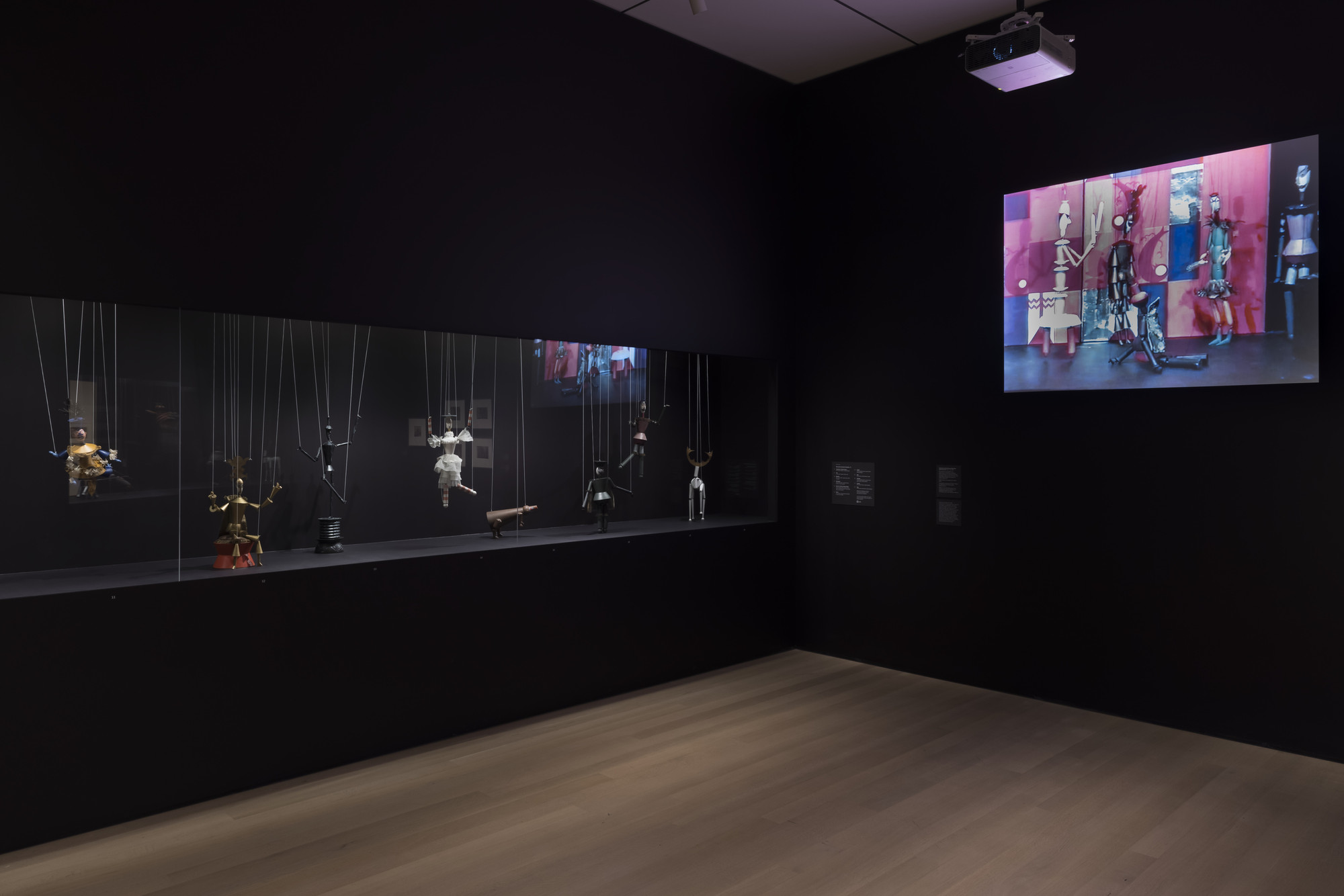 Installation view of the exhibition "Sophie Taeuber-Arp: Living ...