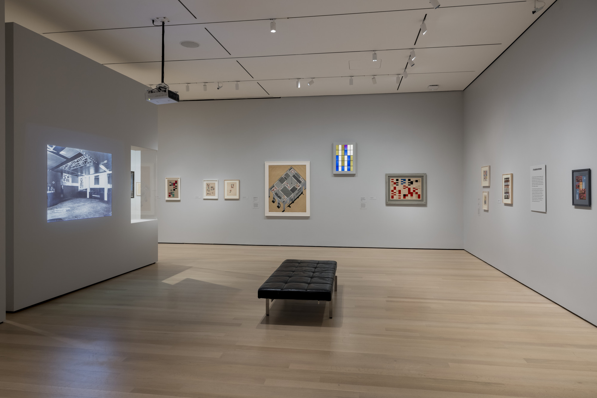 Installation view of the exhibition "Sophie Taeuber-Arp: Living ...