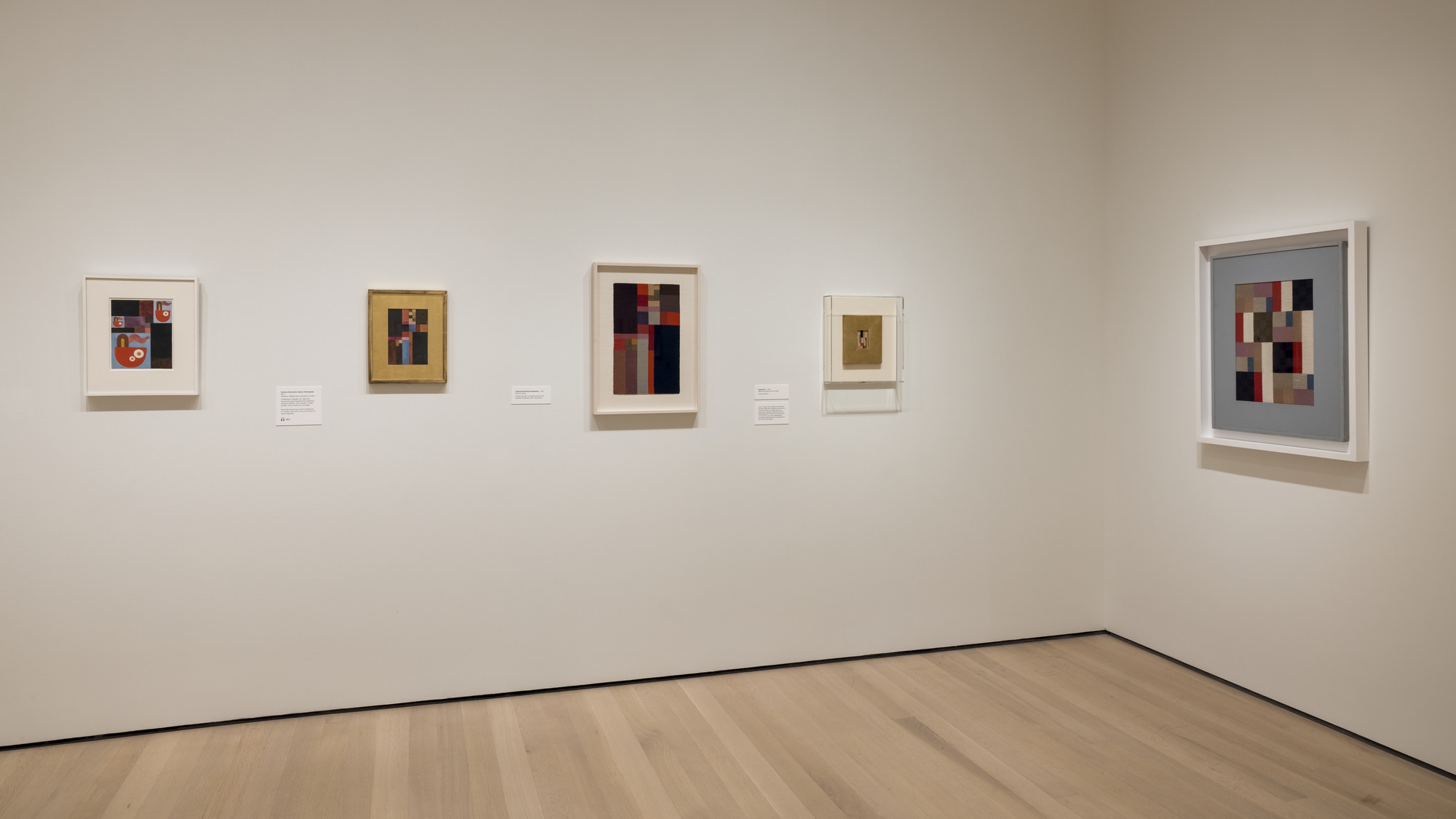 Installation view of the exhibition "Sophie Taeuber-Arp: Living ...