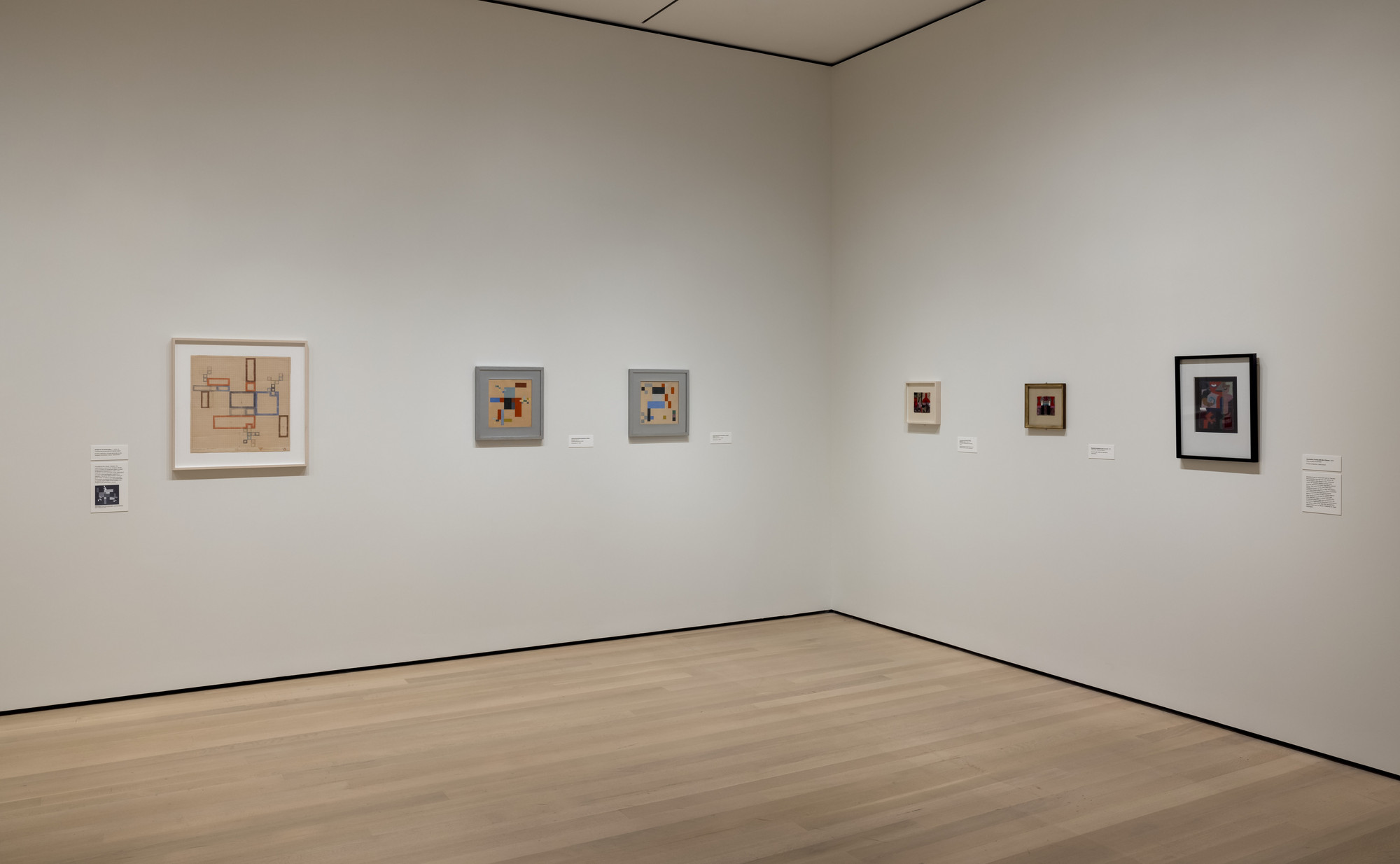 Installation view of the exhibition "Sophie Taeuber-Arp: Living ...