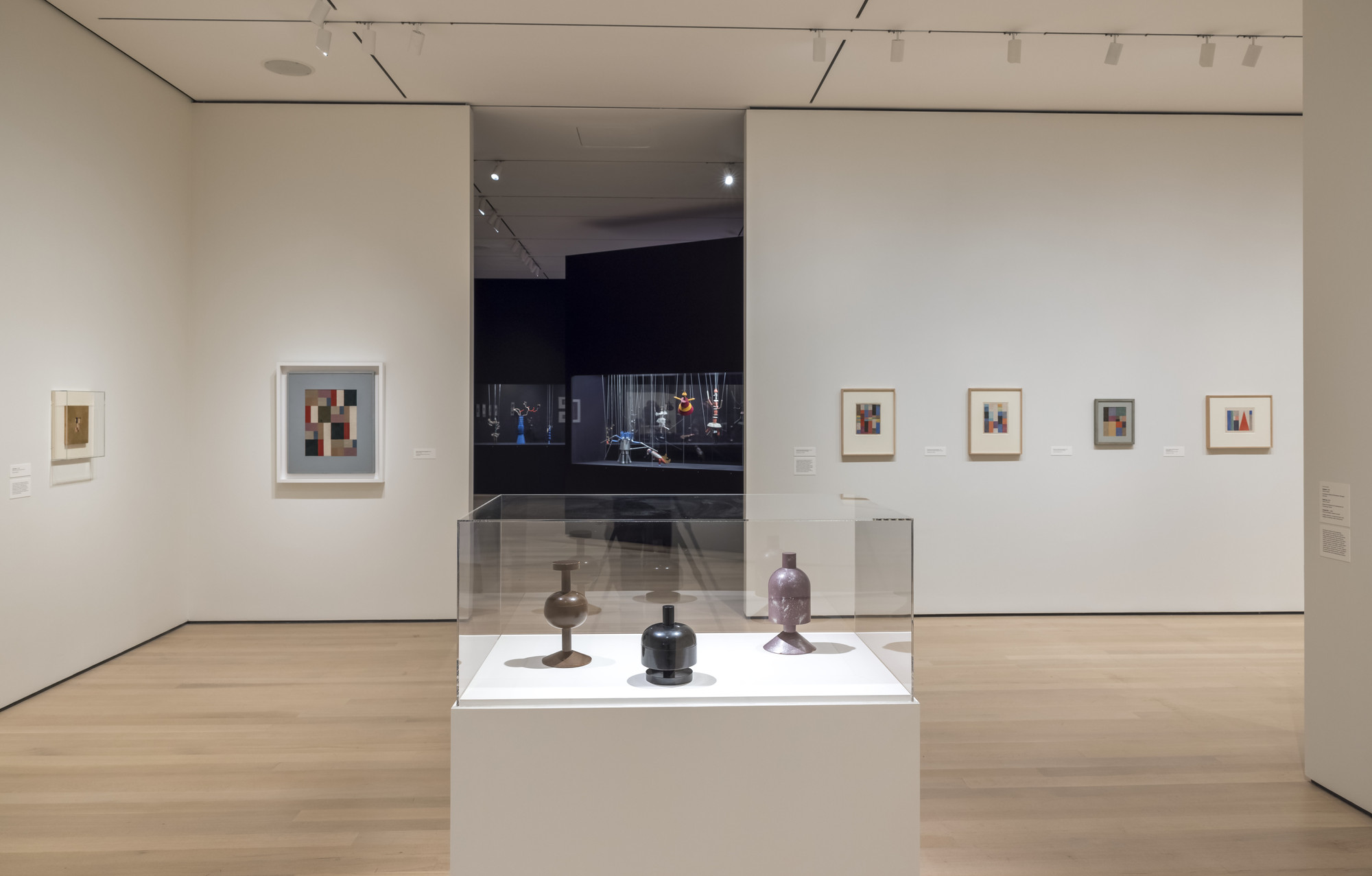 Installation view of the exhibition "Sophie Taeuber-Arp: Living ...