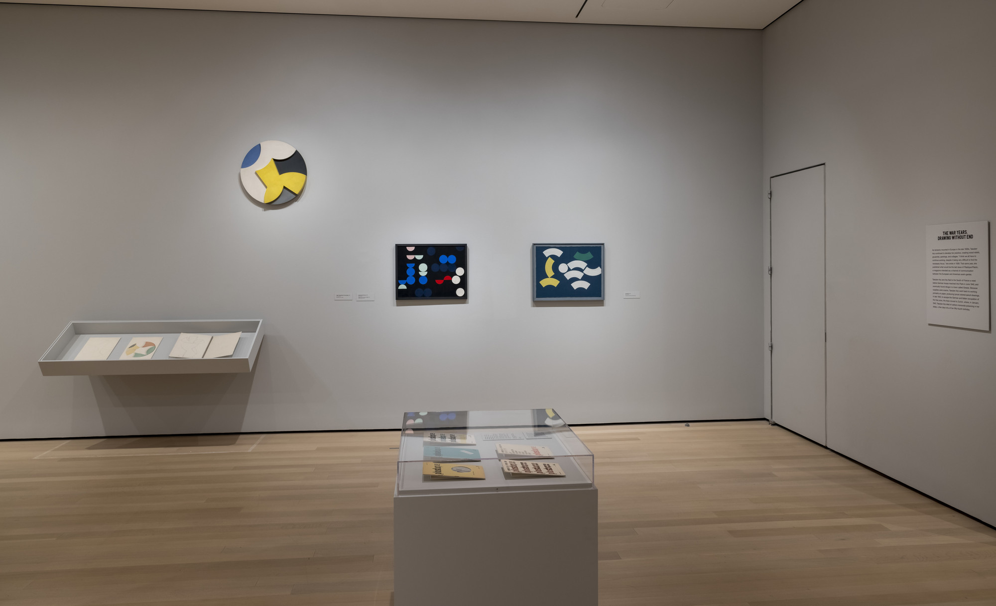 Installation view of the exhibition "Sophie Taeuber-Arp: Living ...