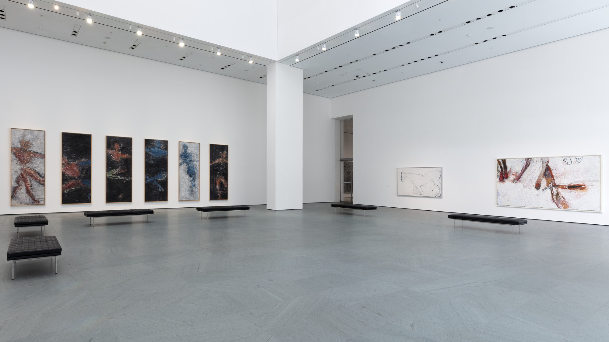 Installation view of the exhibition "Susan Rothenberg" | MoMA