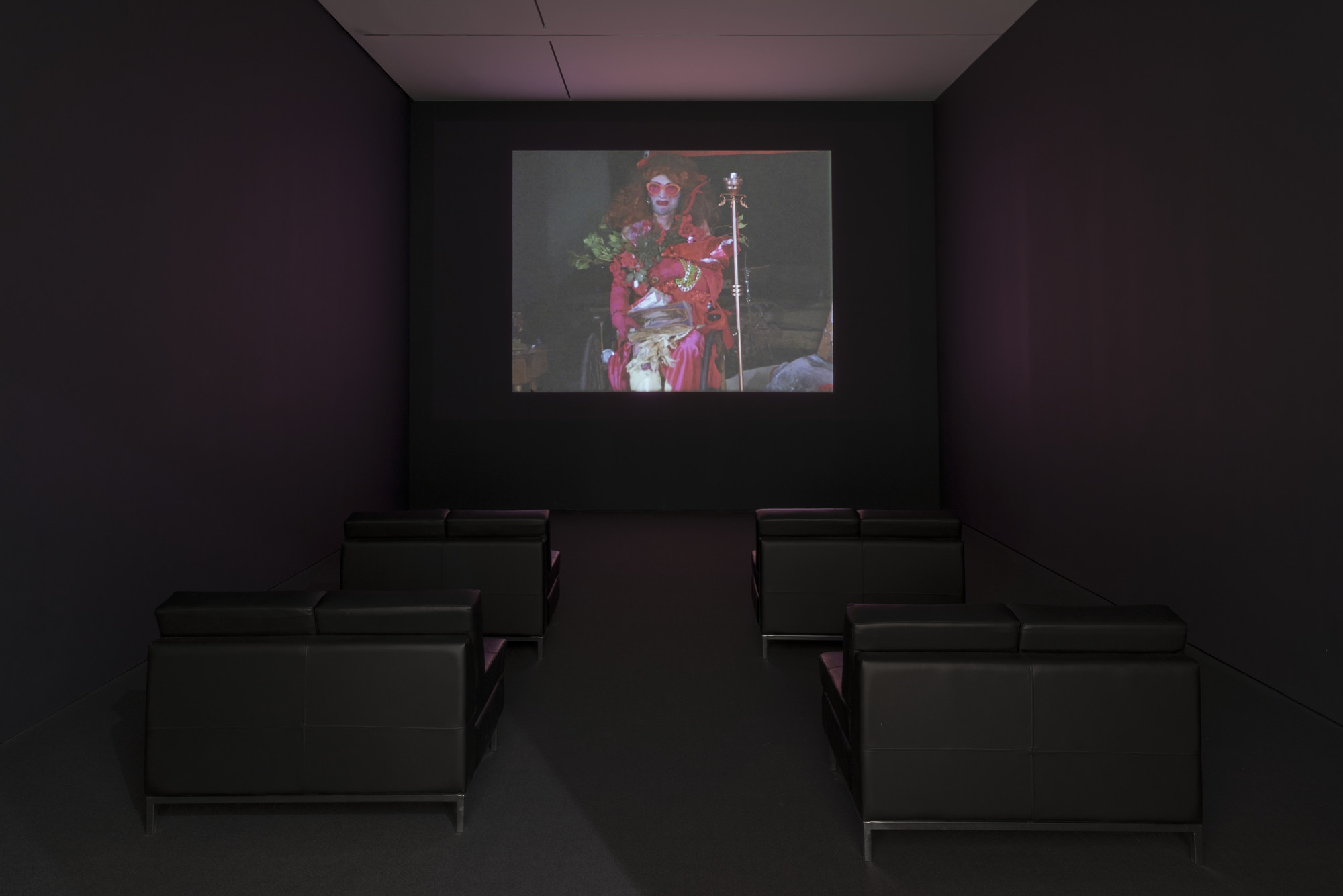 Installation view of the gallery "Jack Smith" in the exhibition ...