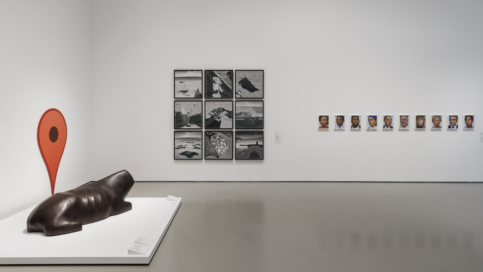 Installation view of the gallery "Systems" in the exhibition ...