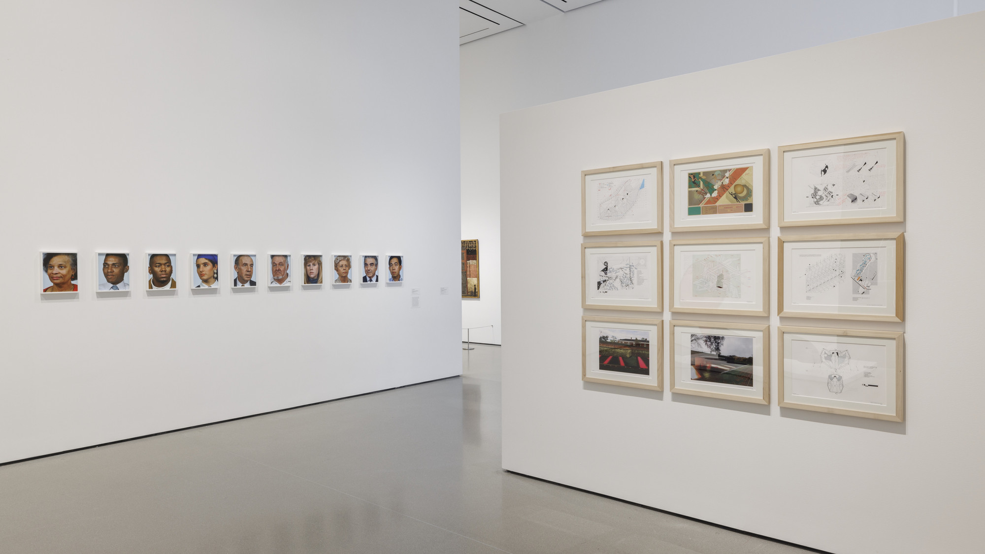 Installation view of the gallery "Systems" in the exhibition ...