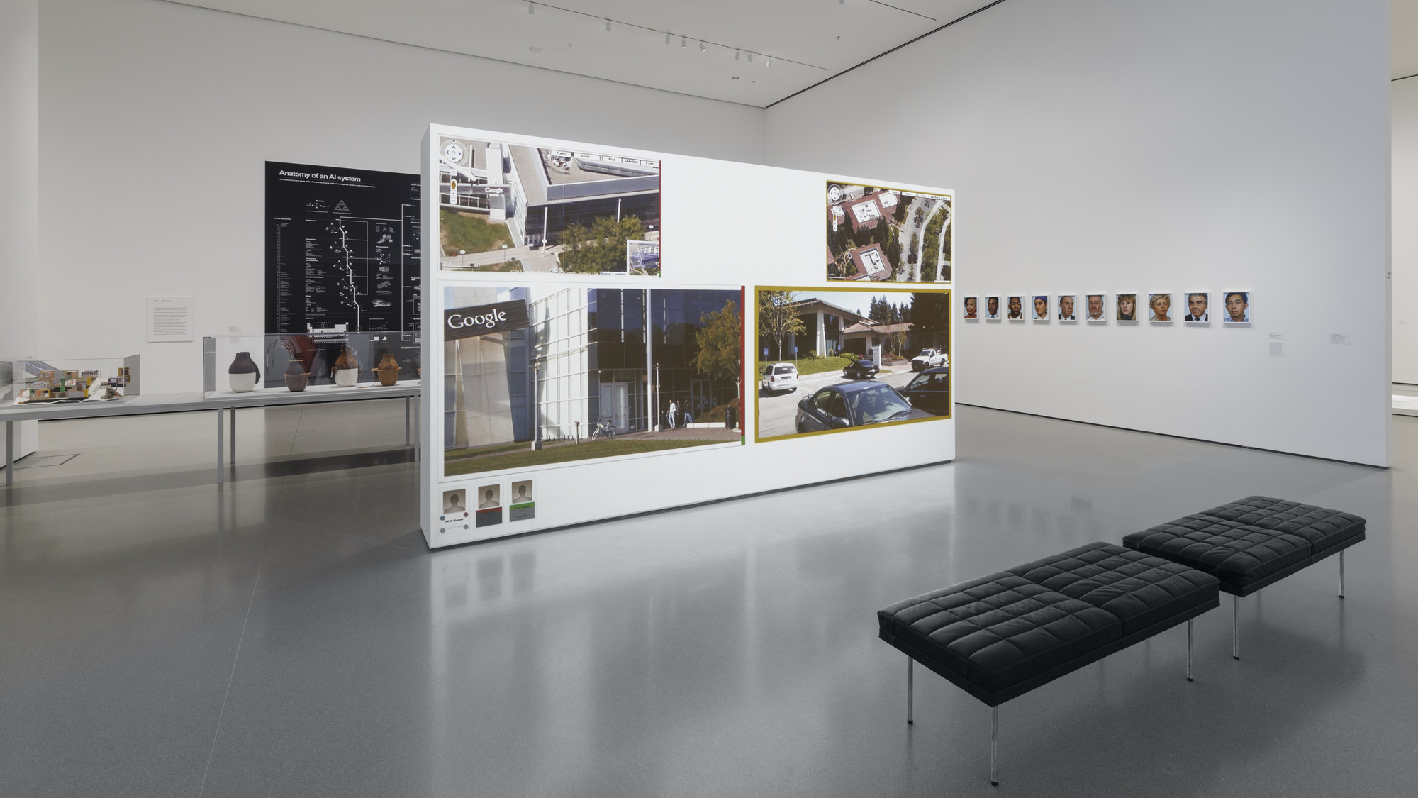 Installation view of the gallery "Systems" in the exhibition ...