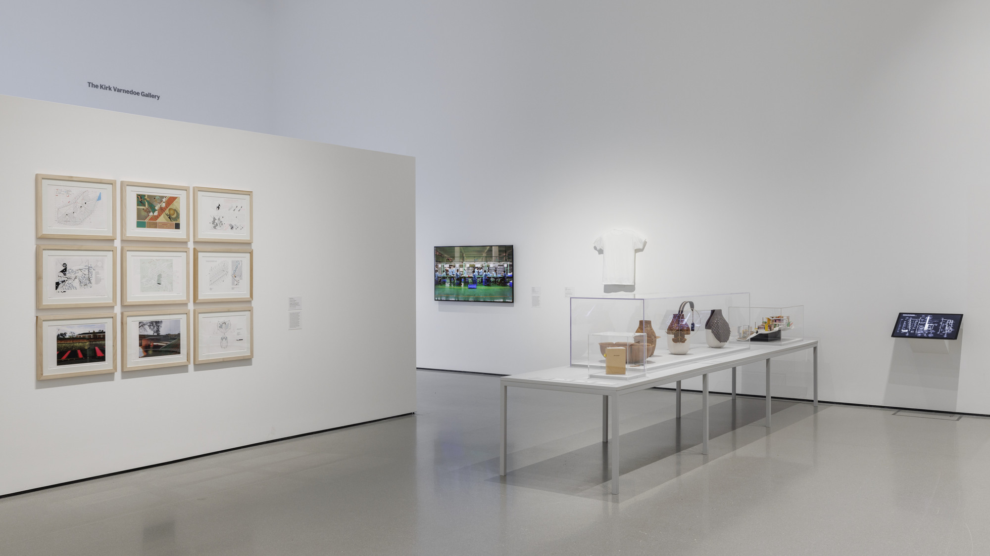 Installation view of the gallery "Systems" in the exhibition ...