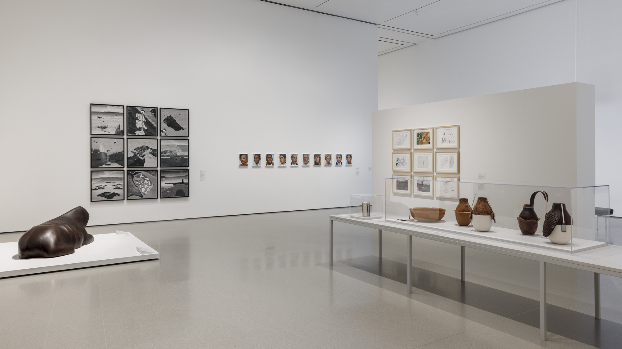 Installation view of the gallery "Systems" in the exhibition ...