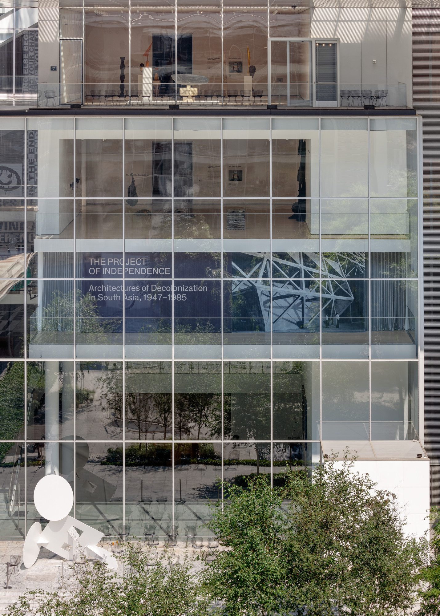 Installation view of the exhibition "The Project of Independence ...