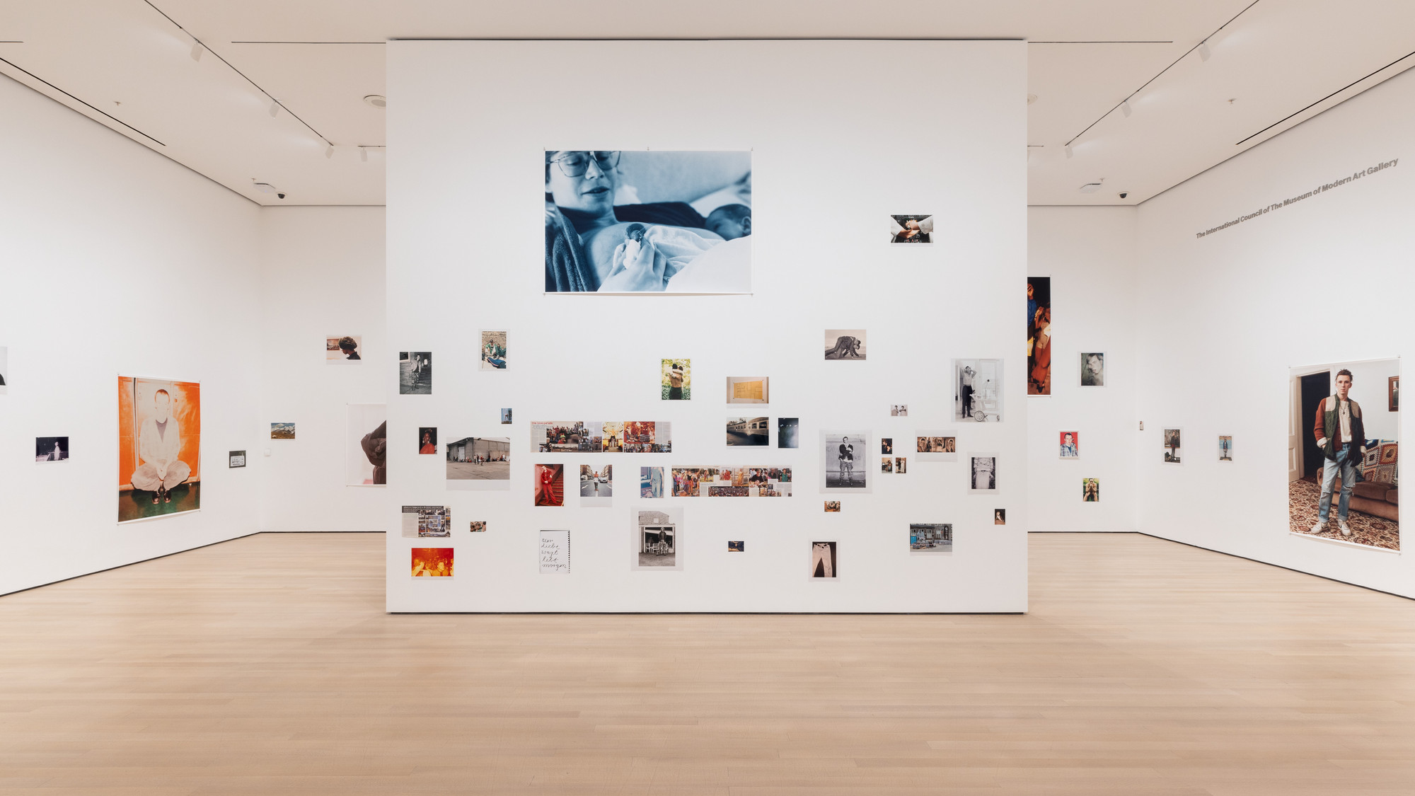 Installation view of the exhibition "Wolfgang Tillmans: To look without ...